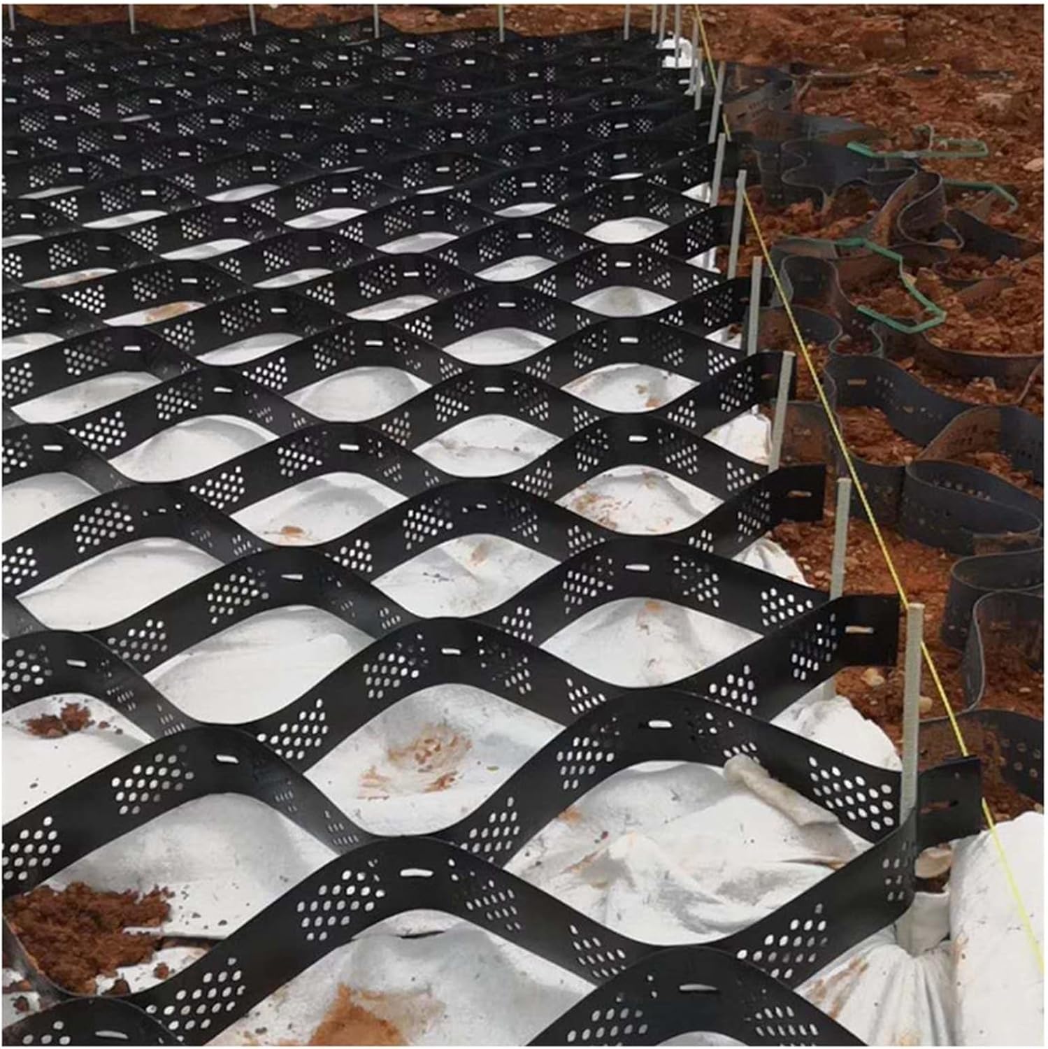Amazon.com: Ground Grid Black Paver Base, 2" 4" Tall Geo Grid for ...