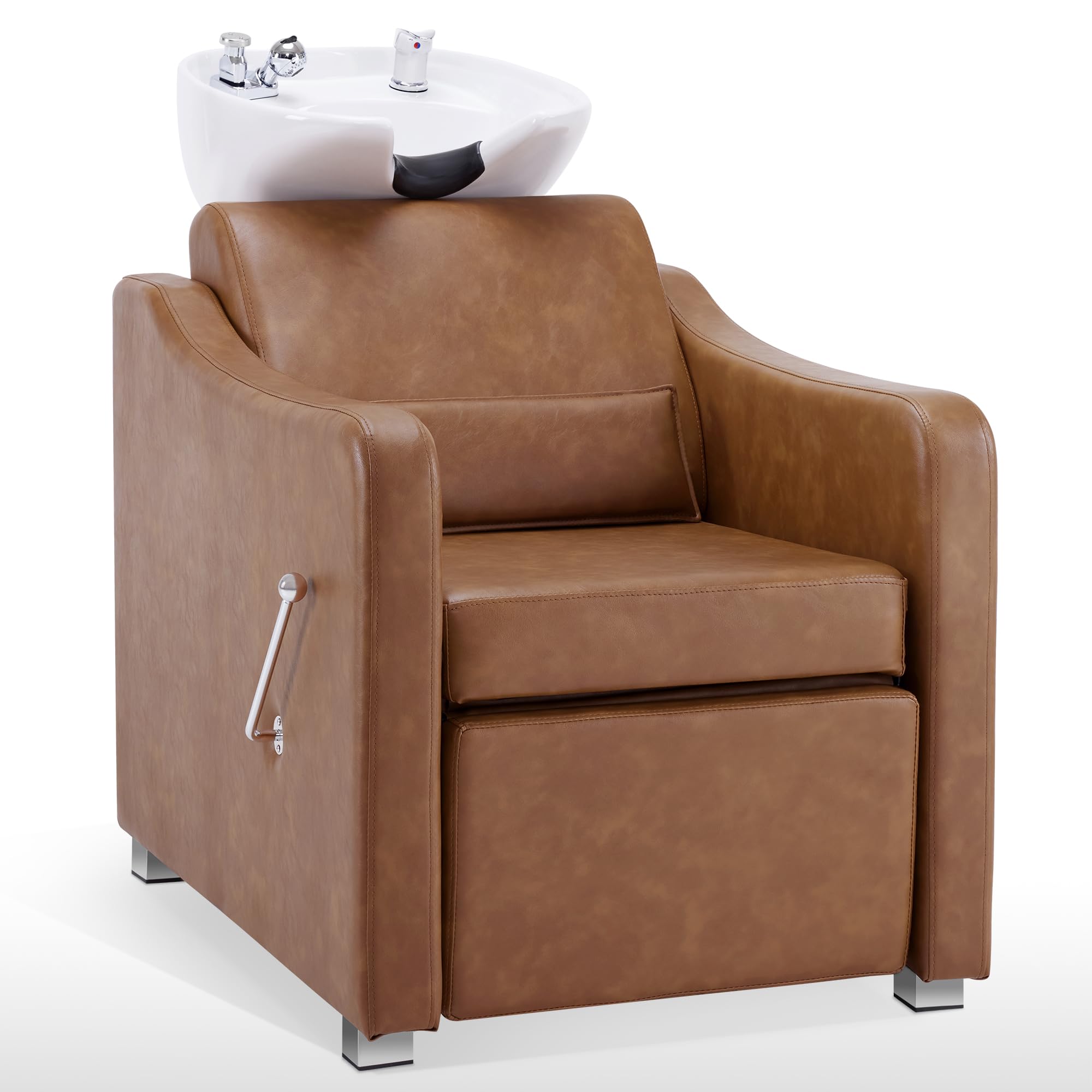 Amazon.com: BarberPub Backwash Shampoo Station Chair, Adjustable ...