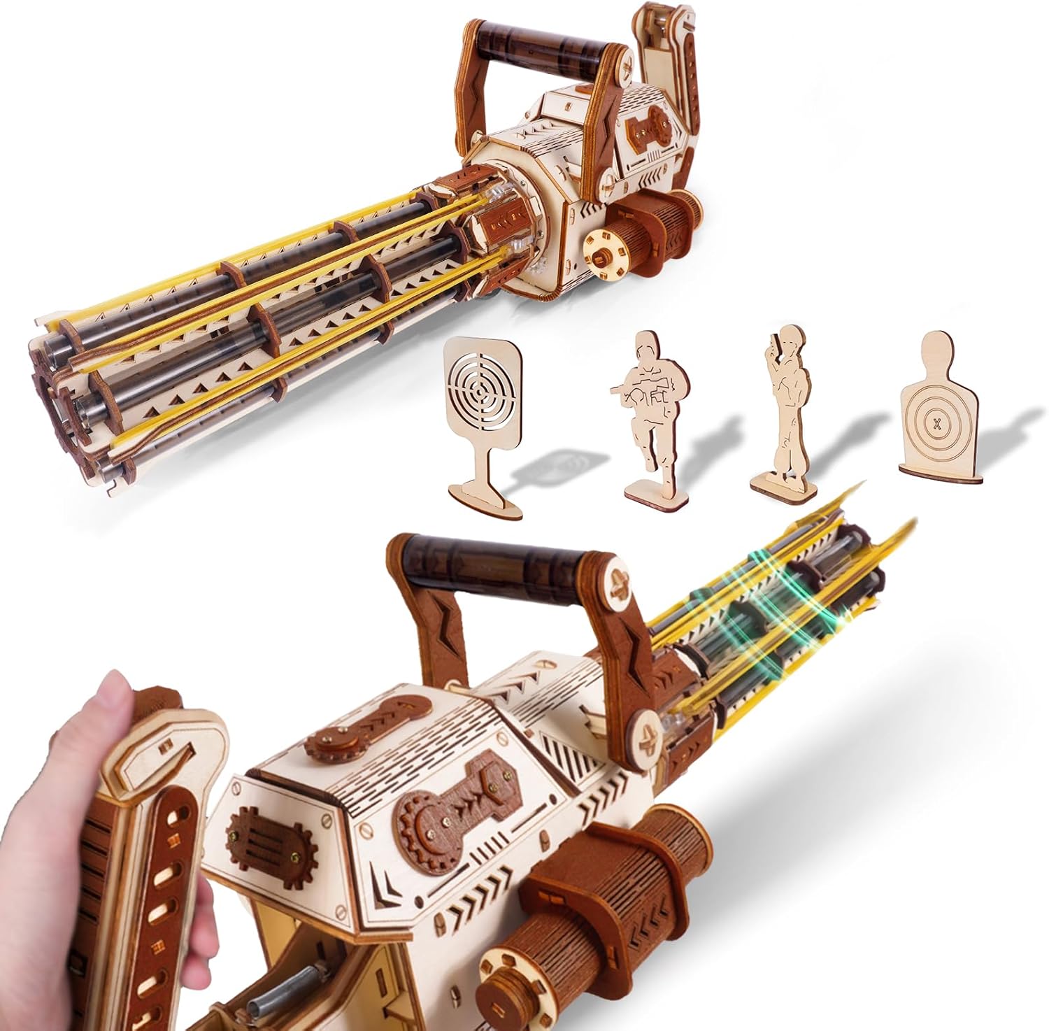 Amazon.com: TENYEAH 3D Wooden Puzzles for Adults, Submachine Rubber ...