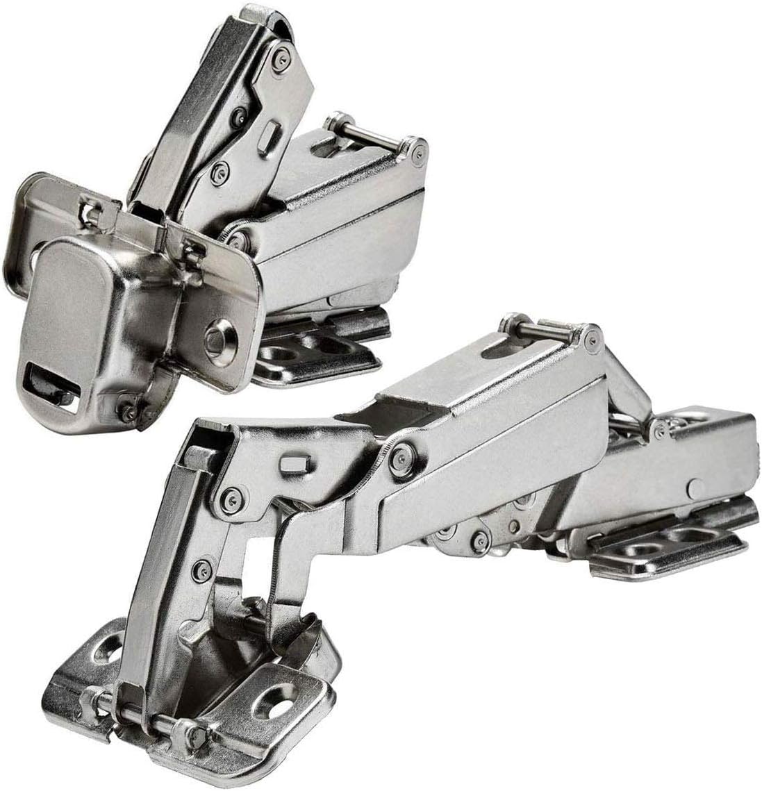 Chibery 2 Pack 165 Degree Frameless Lazy Susan Hinge, Clip ON Plate for ...