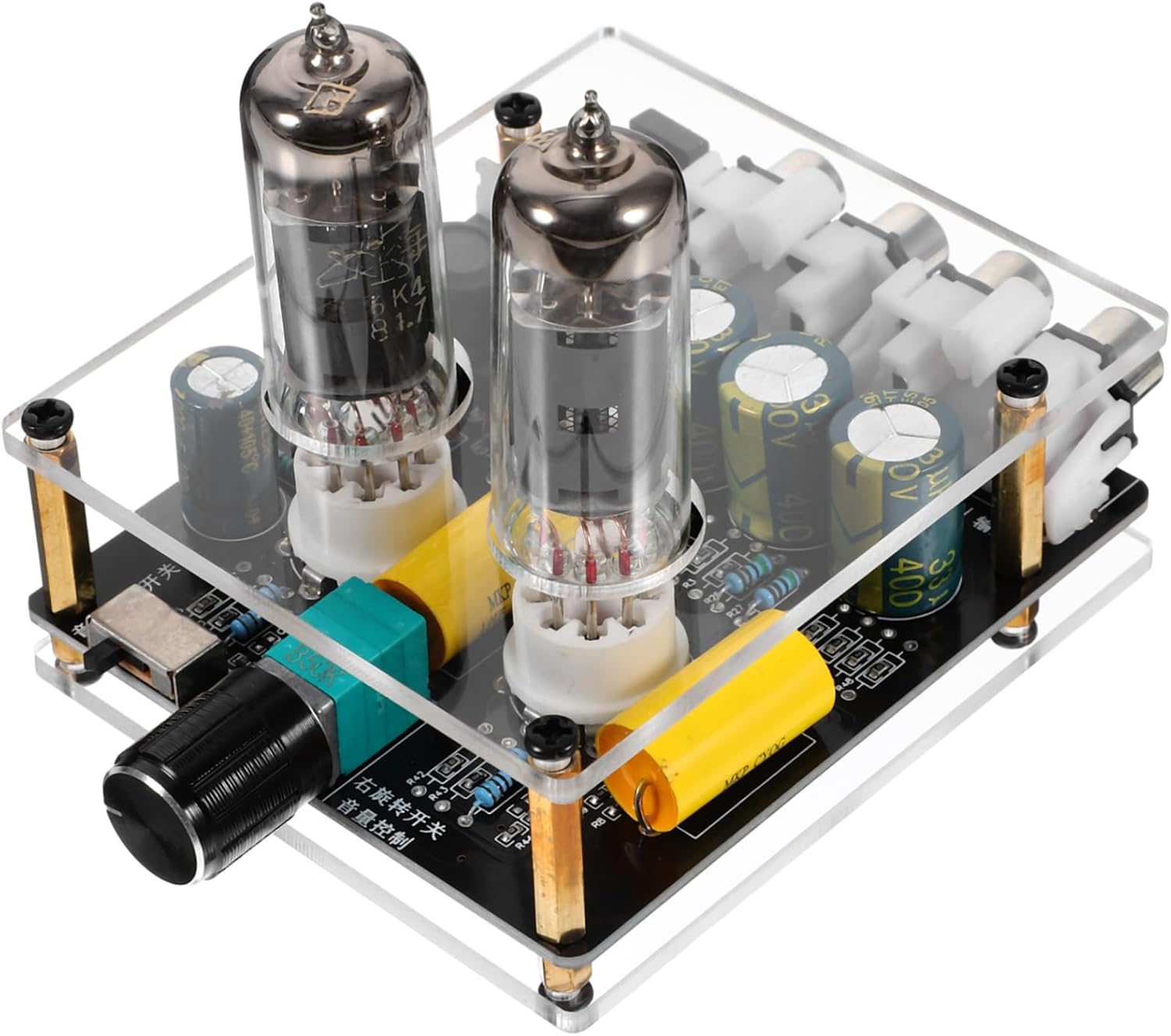 Amazon.com: MERRYHAPY Tube Amplifier Hi-fi Stereo Preamp Tube Board ...