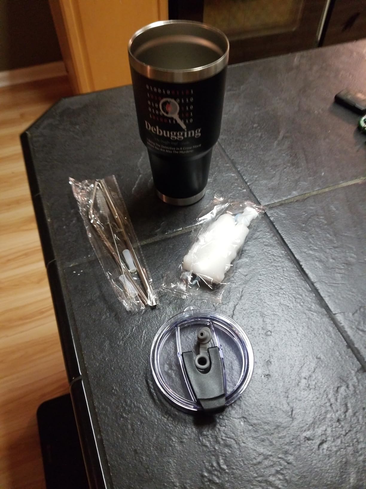 Amazon.com | Lifecapido Gifts for Programmer, Debugging Definition 30oz Insulated Tumbler, Funny ...