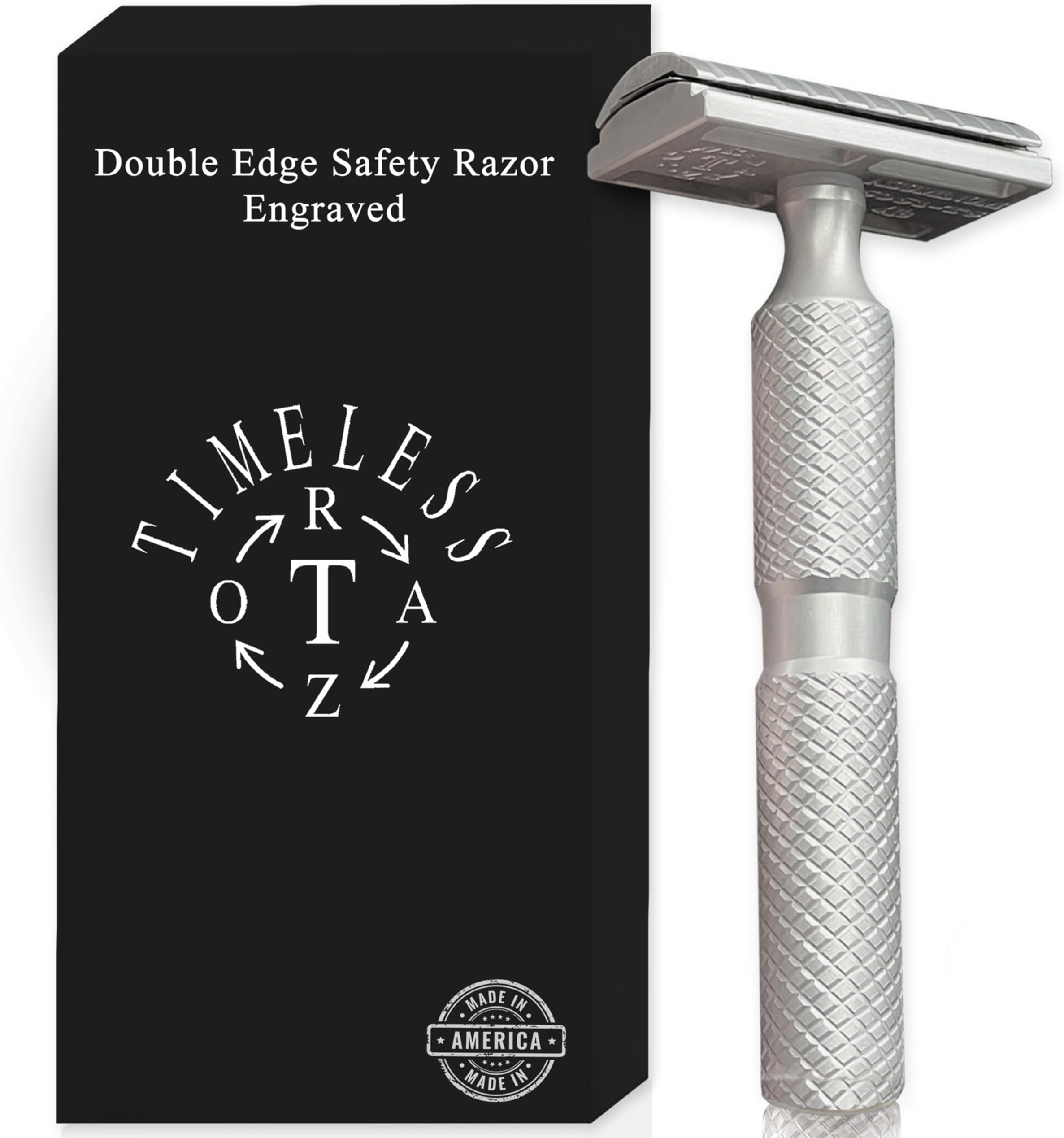 Amazon.com: Western Razor Premium Safety Razor, MADE IN USA, with 5 ...