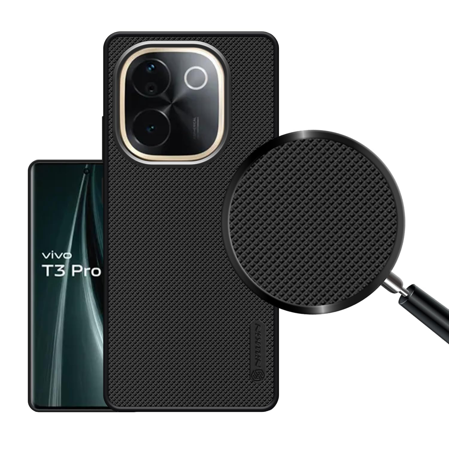 TOUCCH Liquid Silicone Case Cover for Vivo T3 Pro 5G / IQOO Z9s Pro 5G ...