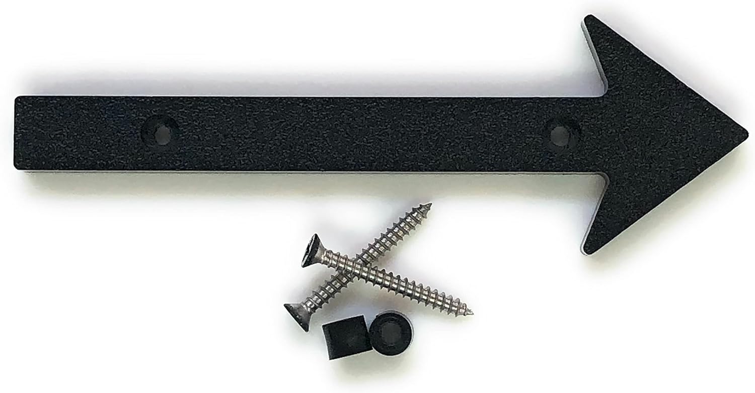 Amazon.com: 5 Inch Modern Plastic House Number, Black or White building ...