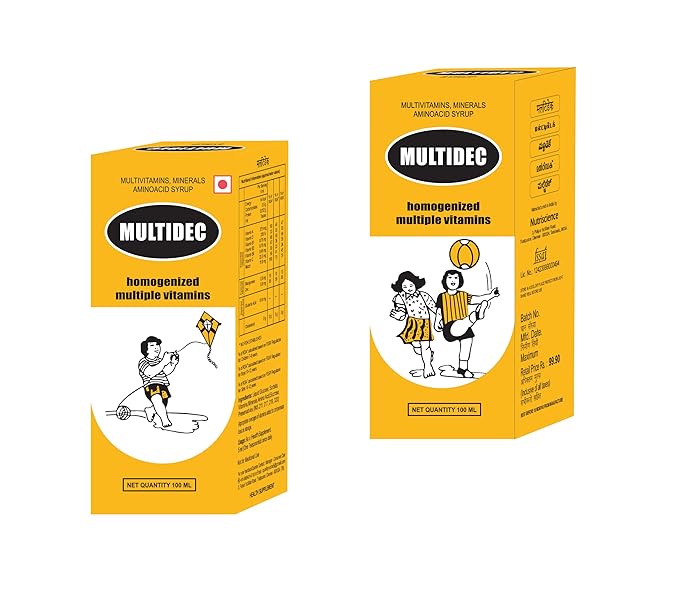 MULTIDEC SYRUP WITH MULTIVITAMINS, MULTIMINERALS AND AMINO ACIDS ...