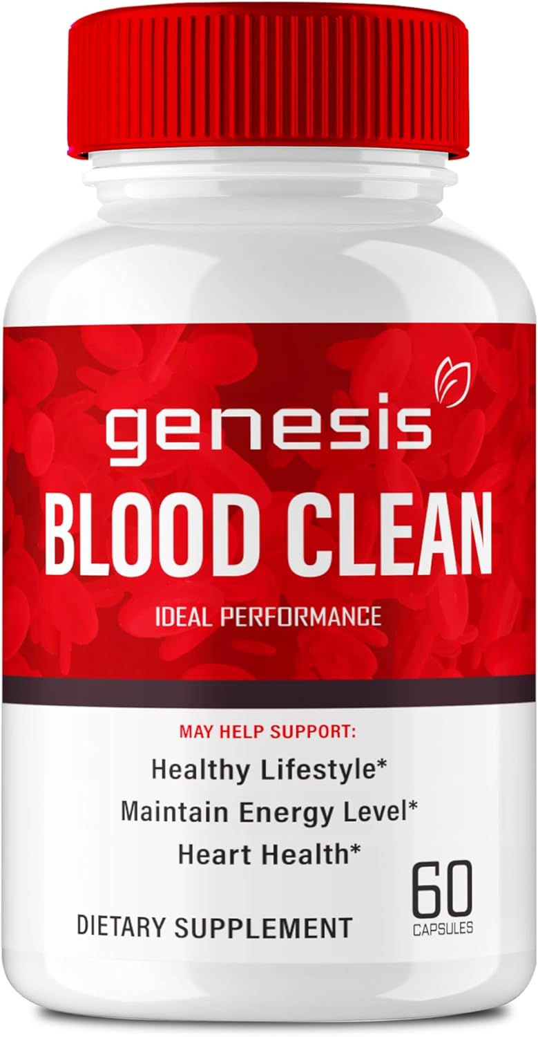 Amazon.com: Genesis Blood Clean Capsules - Advanced Formula Supplement ...