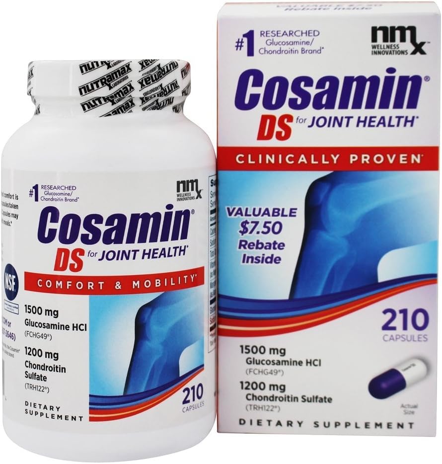 Amazon.com: Cosamin DS For Joint Health Dietary Supplement, 210 ...
