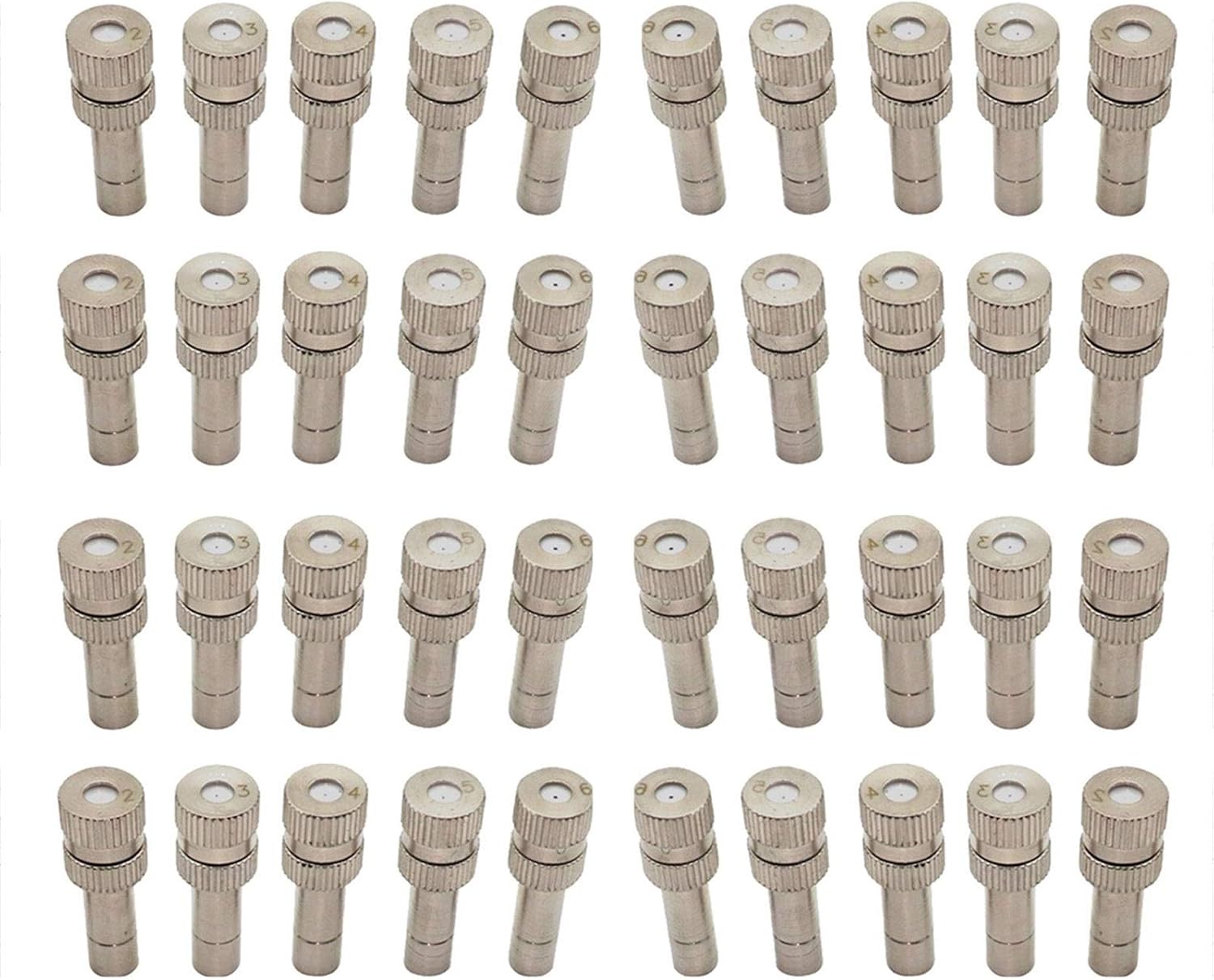 Amazon.com: Haueeschoen 100pcs Brass Misting Nozzles for Outdoor ...