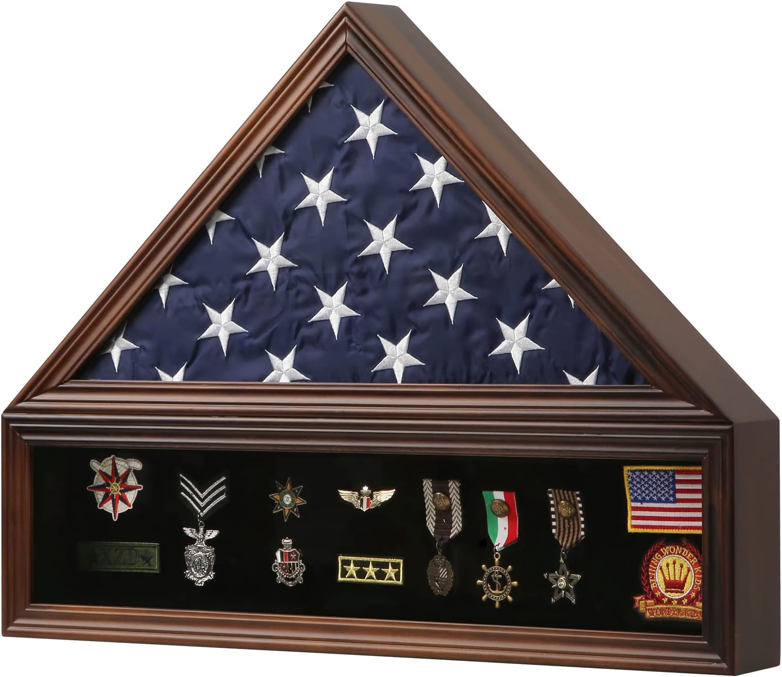 Amazon.com - Military Veteran Flag and Medal Display Case - Shadow Box