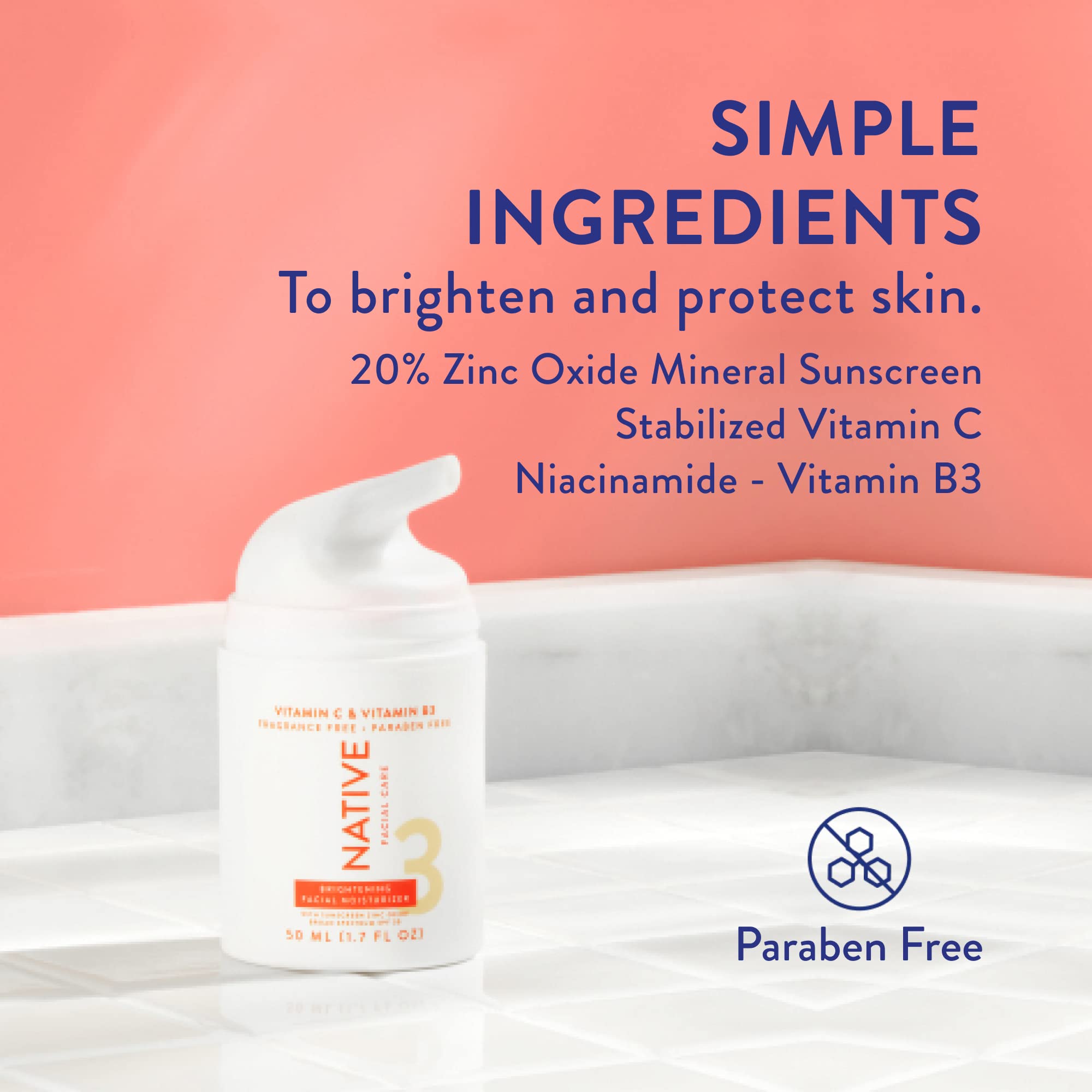 Snapklik.com : Native Brightening Daily Facial Moisturizer Gentle Face ...