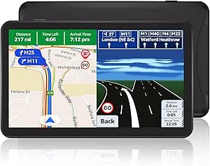 GPS Navigation for Car, 2.5D Screen 7 inch 2023 maps GPS for car Truck ...