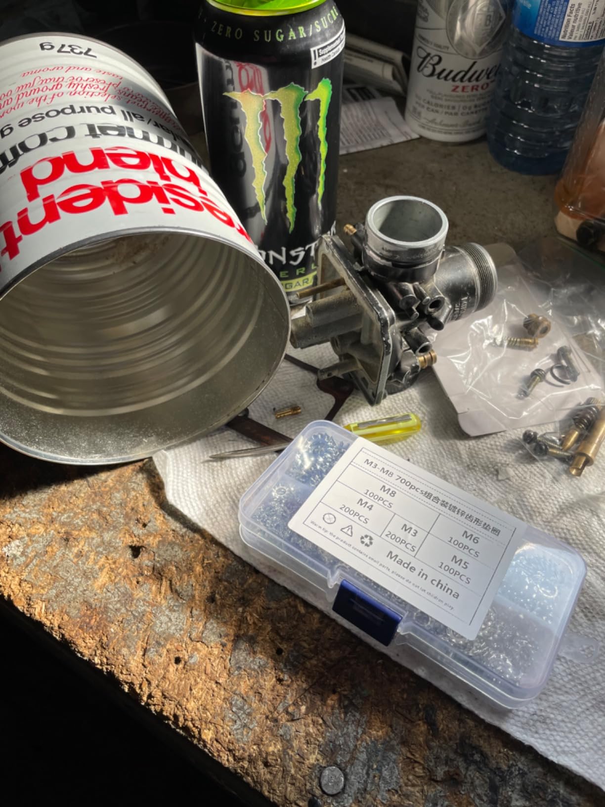 700Pcs Galvanized Toothed Flat Washer Set Toothed Lock Washer Fasteners ...