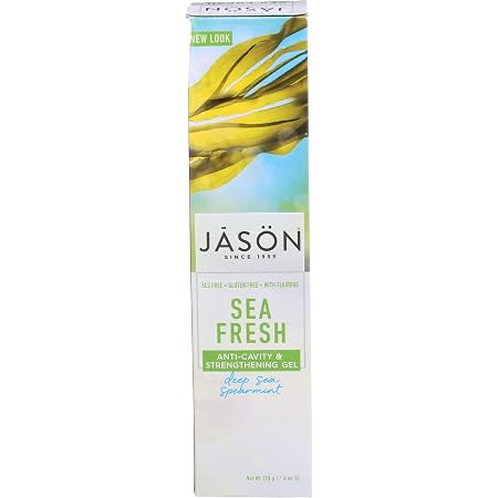 Amazon.com : JASON Sea Fresh Anti-Cavity & Strengthening Gel, 6 Ounce ...