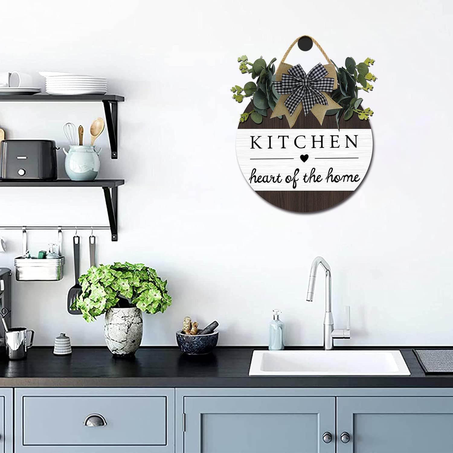 Letrero de cocina de madera, letrero de cocina de madera, letrero de ...