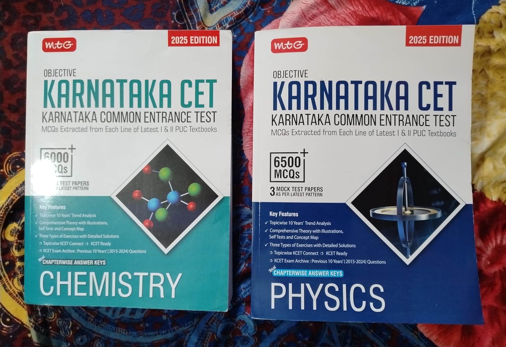 MTG Objective Karnataka CET Chemistry Book For 2025 KCET Exam | KCET ...