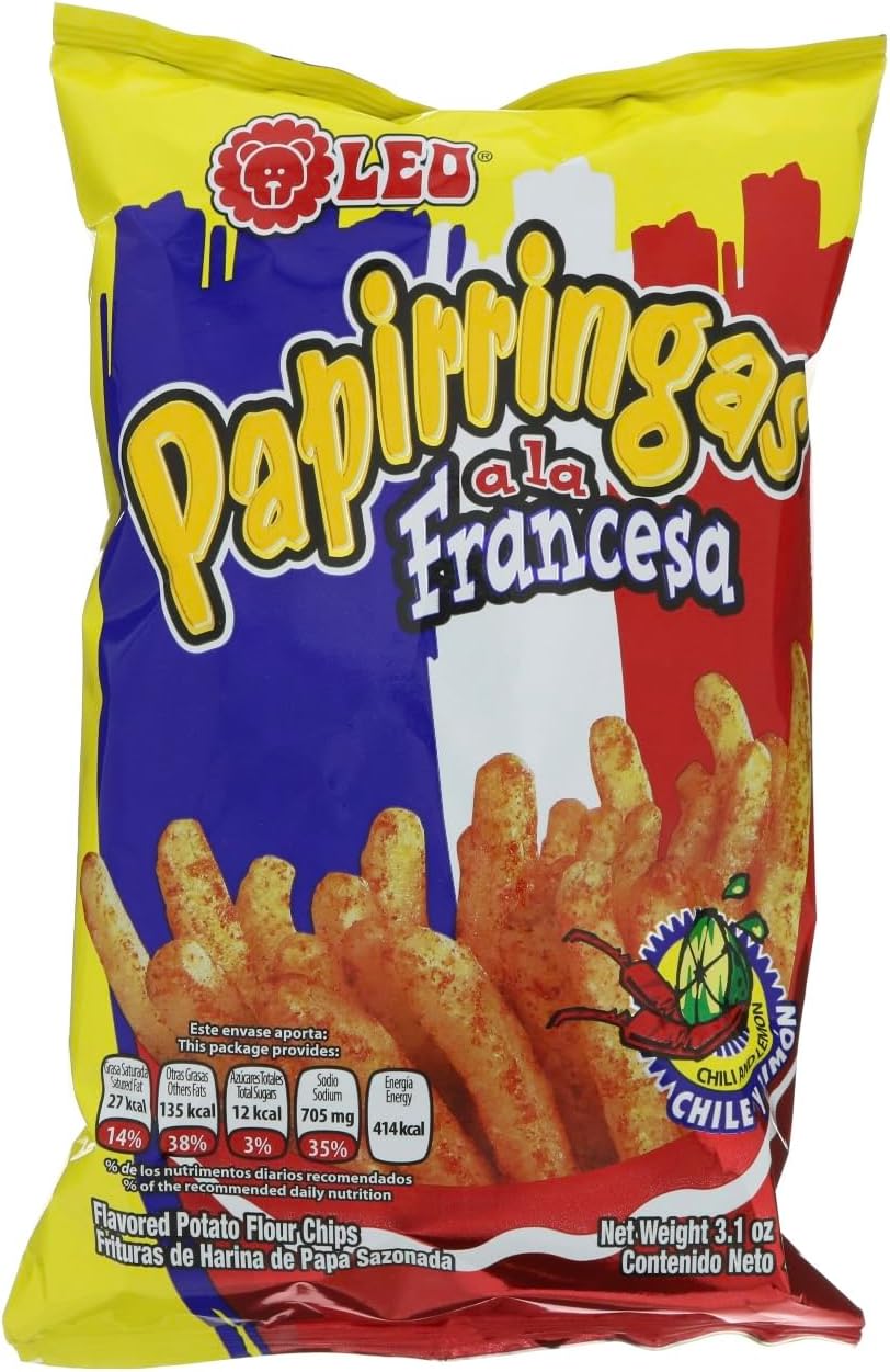 Amazon.com: 3D 45g Box W/5 Bags Papas Snacks Authentic From Mexico