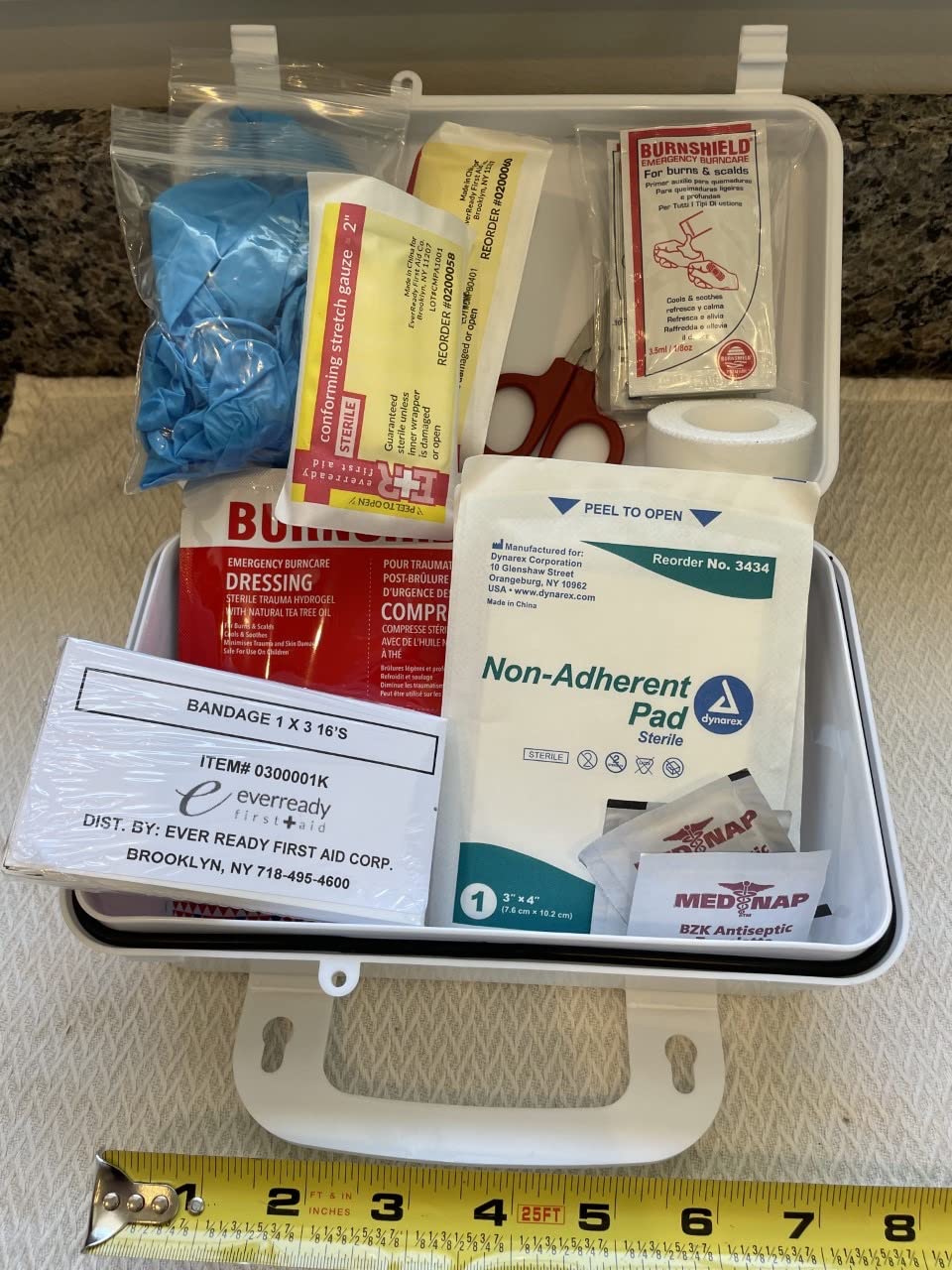 $4/mo - Finance Ever Ready First Aid Basic Burn Kit with Burn Gel ...