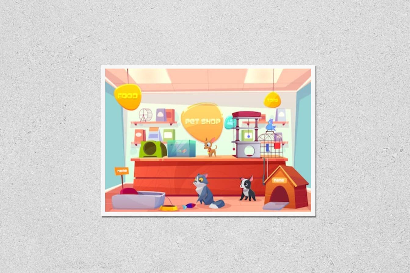Inside Pet Shop Cartoon