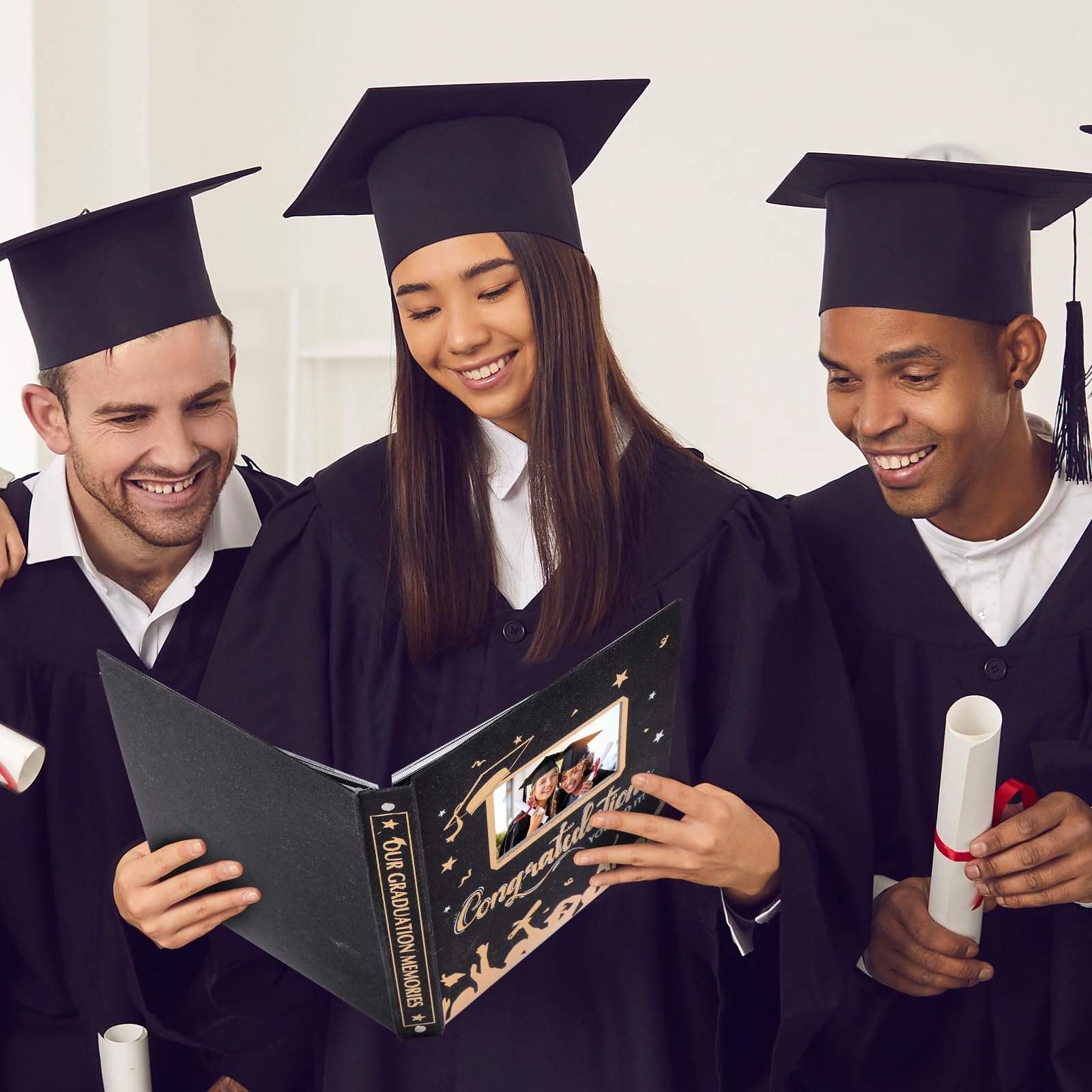 Snapklik.com : Pasimy Graduation Scrapbook Kit A4 Photo Album 60 Pages ...