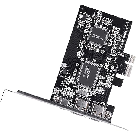 Amazon.com: PCIE 1394b Controller Card 800Mbps PCI to 1394a IEEE 1394 ...