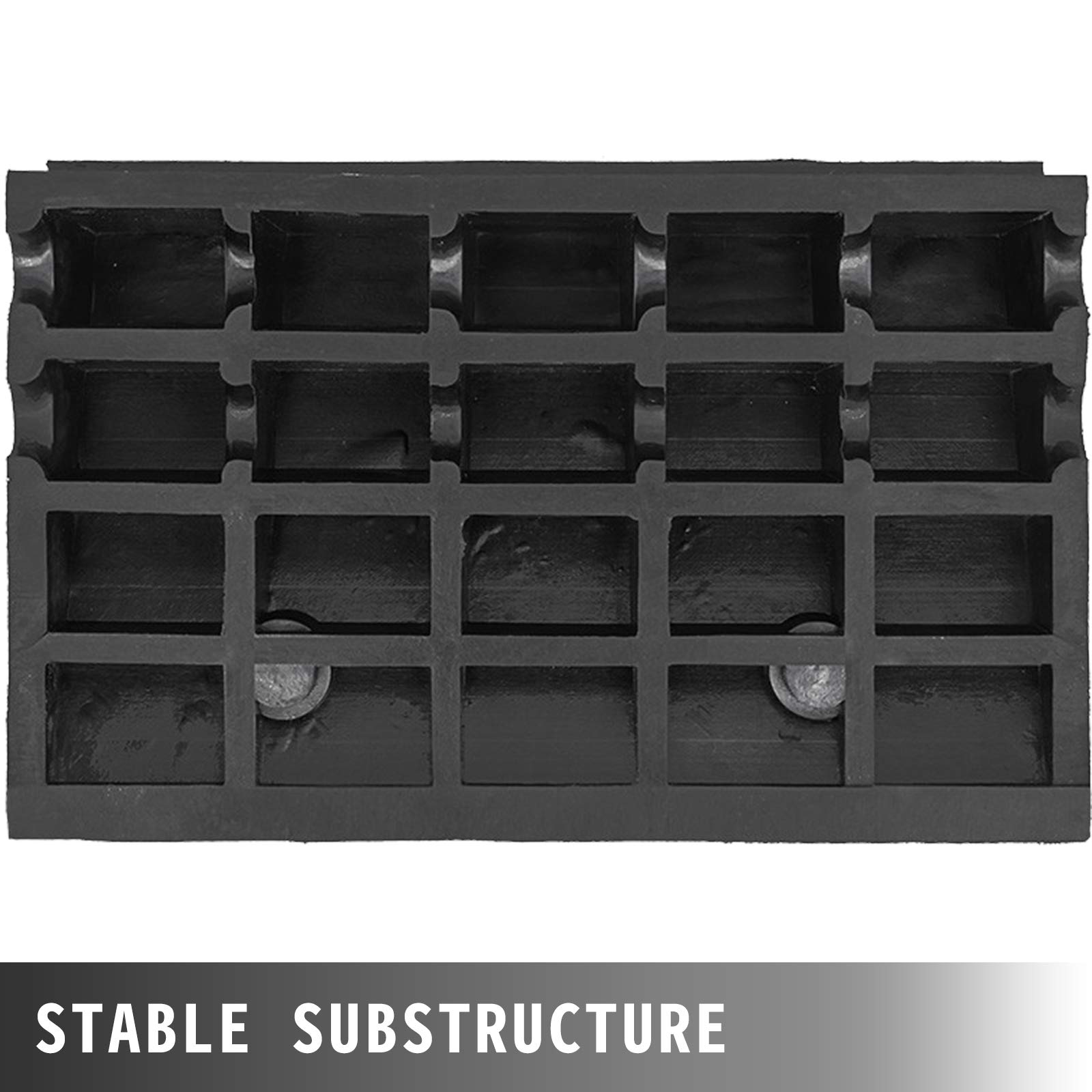 Mophorn Rubber Curb Ramp, 6" Rise Height Sidewalk Curb Ramp, 11.8 ...