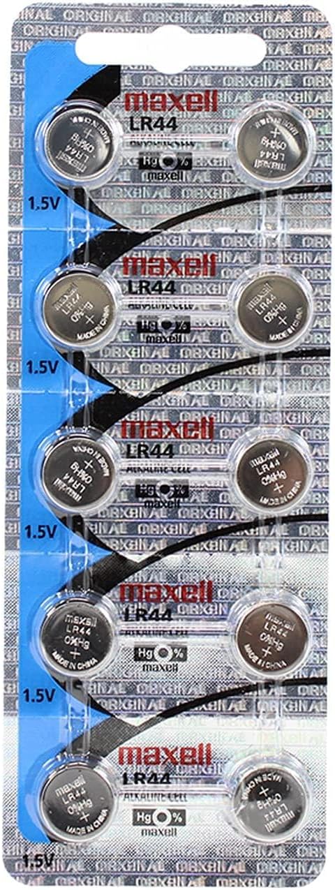 Maxell LR44 (A76) Battery 10 Pack : Amazon.ca: Health & Personal Care