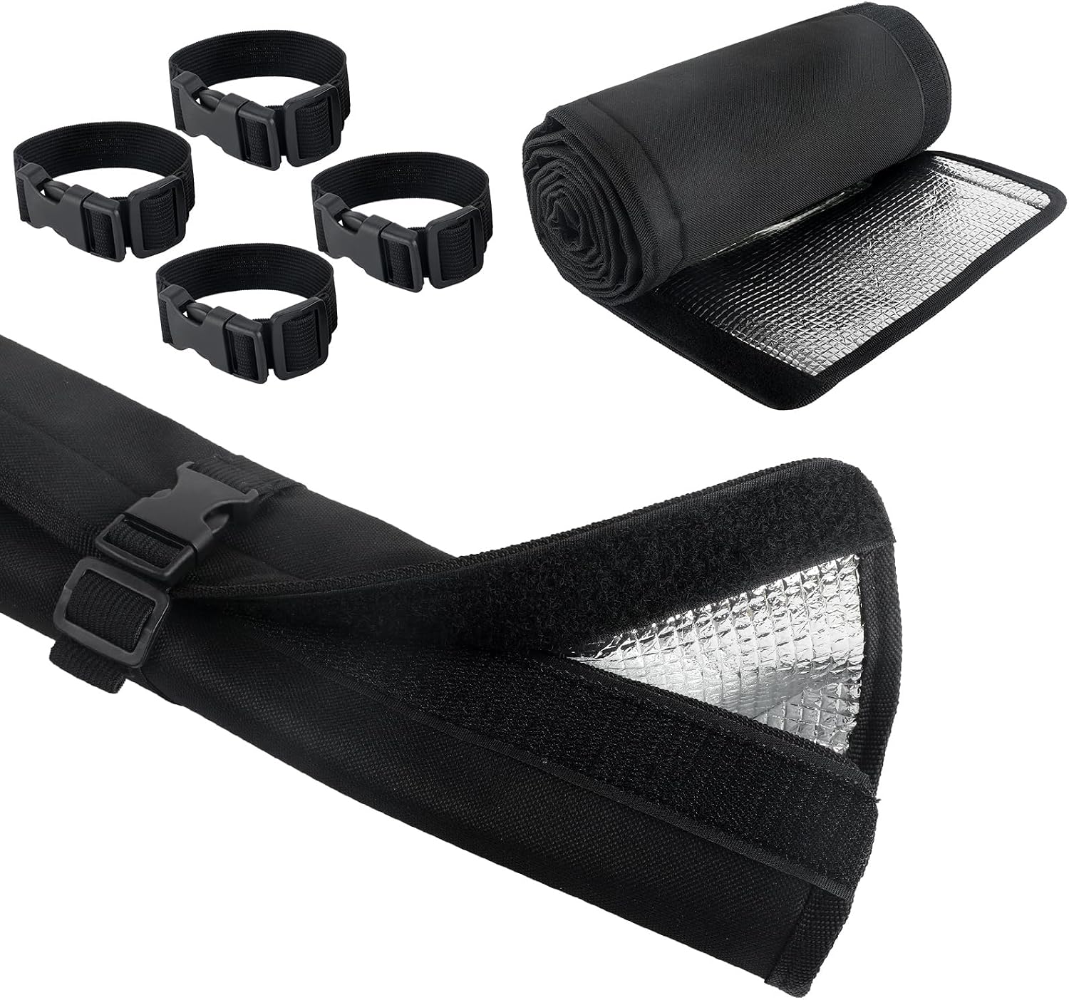 3-Layer AC Line Insulation Wrap Outdoor – Weather-Resistant HVAC Line ...