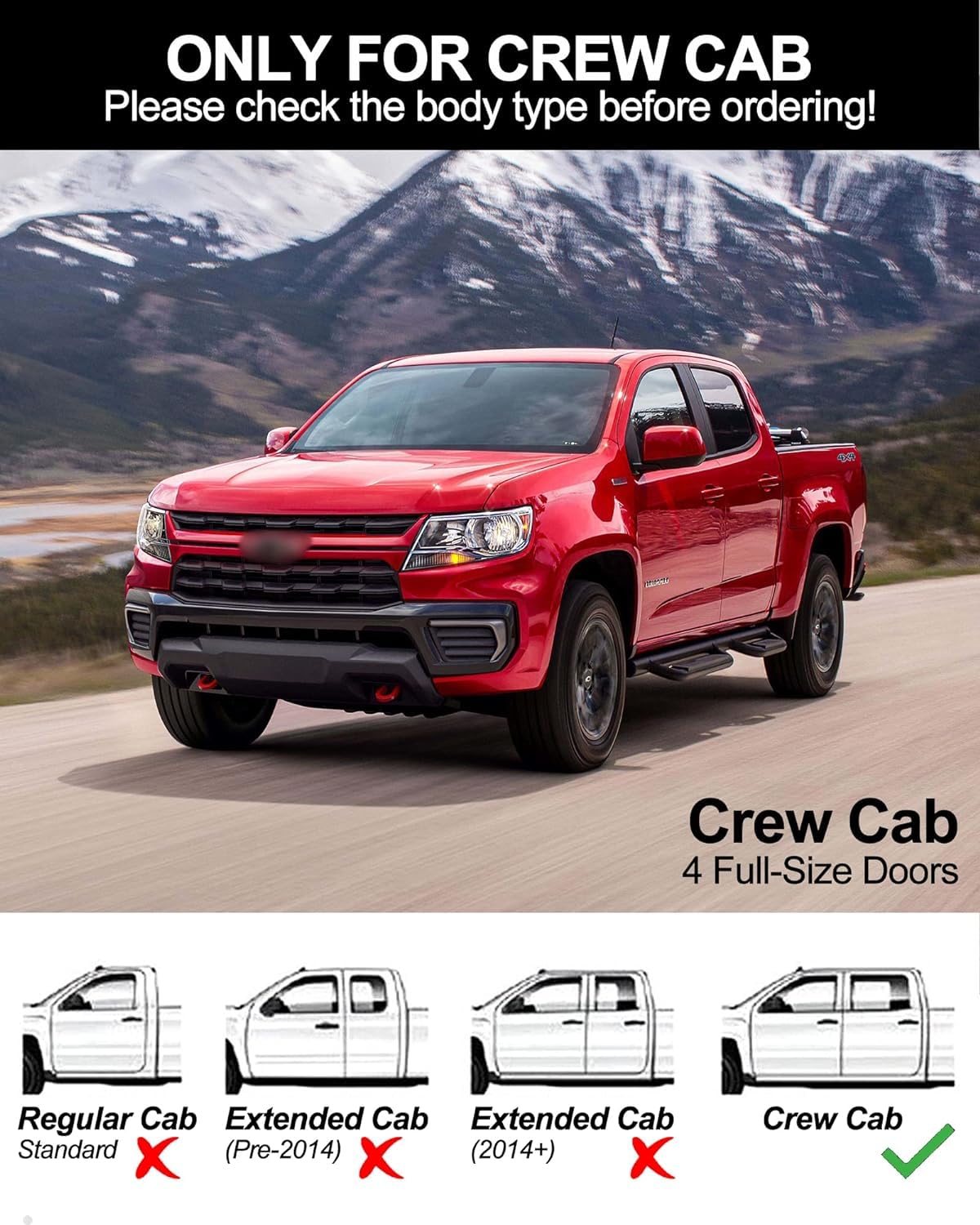 Snapklik.com : KYBOLT Running Boards Compatible