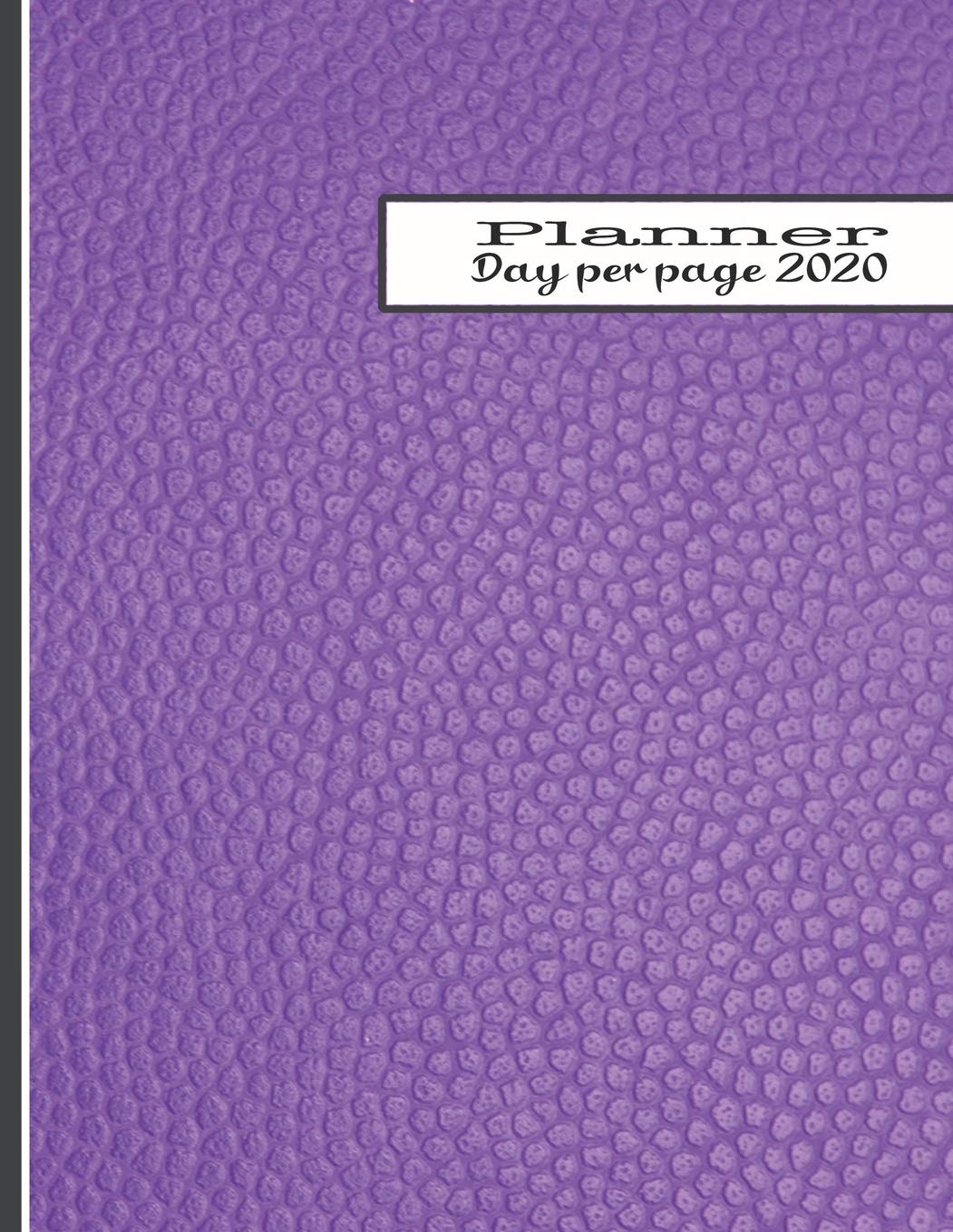 Buy Day per page planner 2020: The large minimalism style professional ...