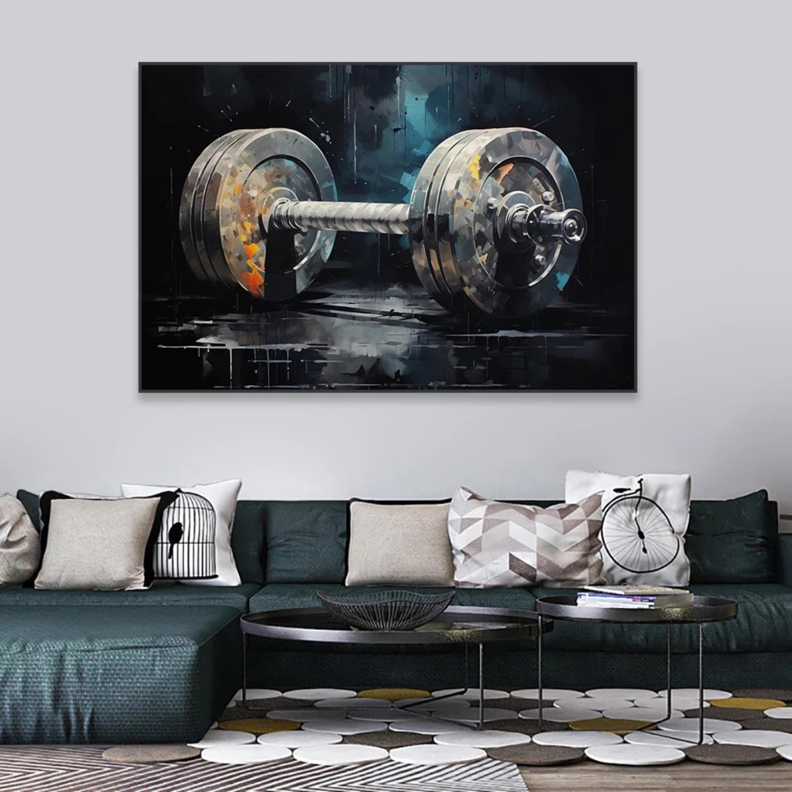 Barbell Artwork Olympic Barbell 20kg Arctic Camo Camo Print Cerakote