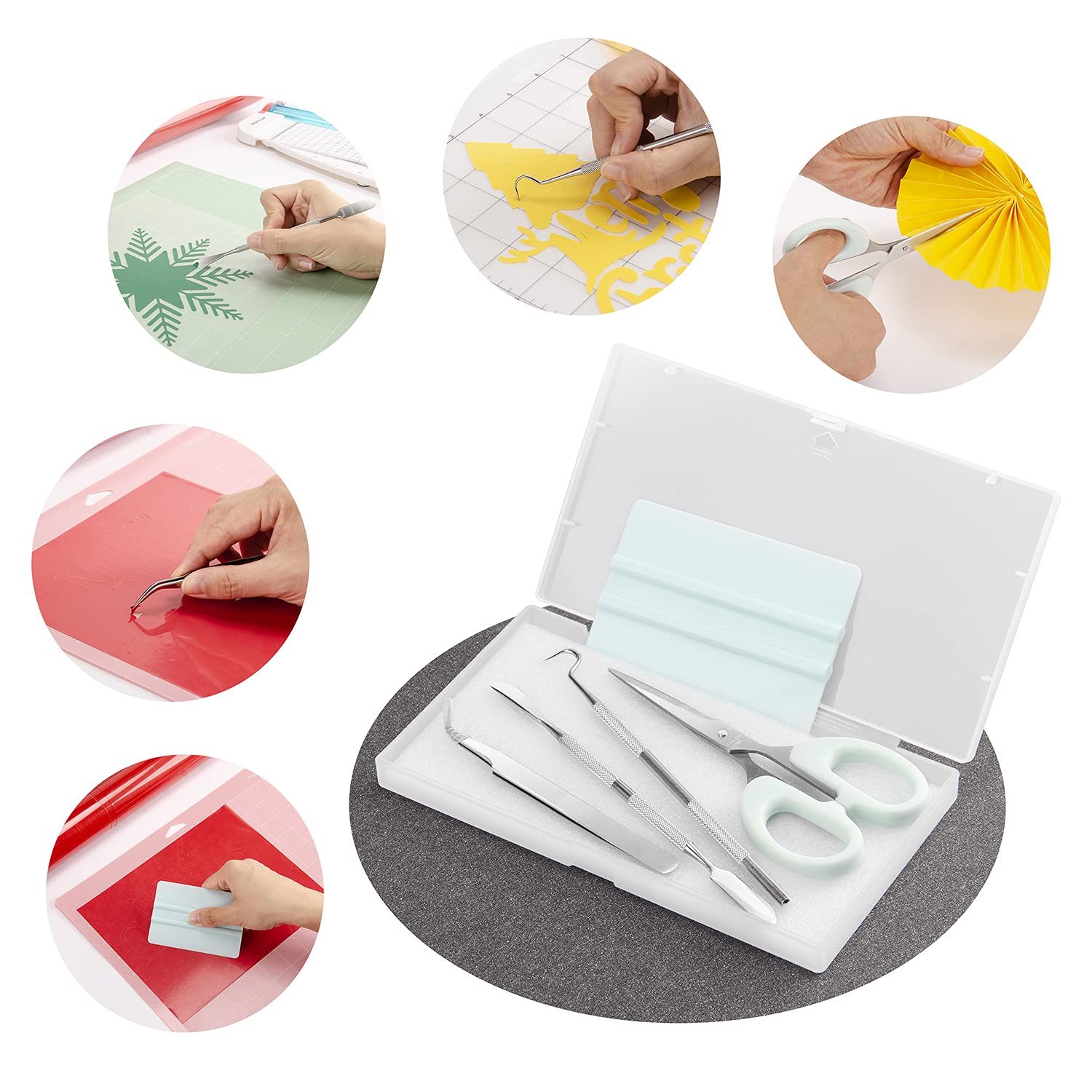 Snapklik.com : Essential Tool Set Assorted: Vinyl Weeding Craft Basic ...
