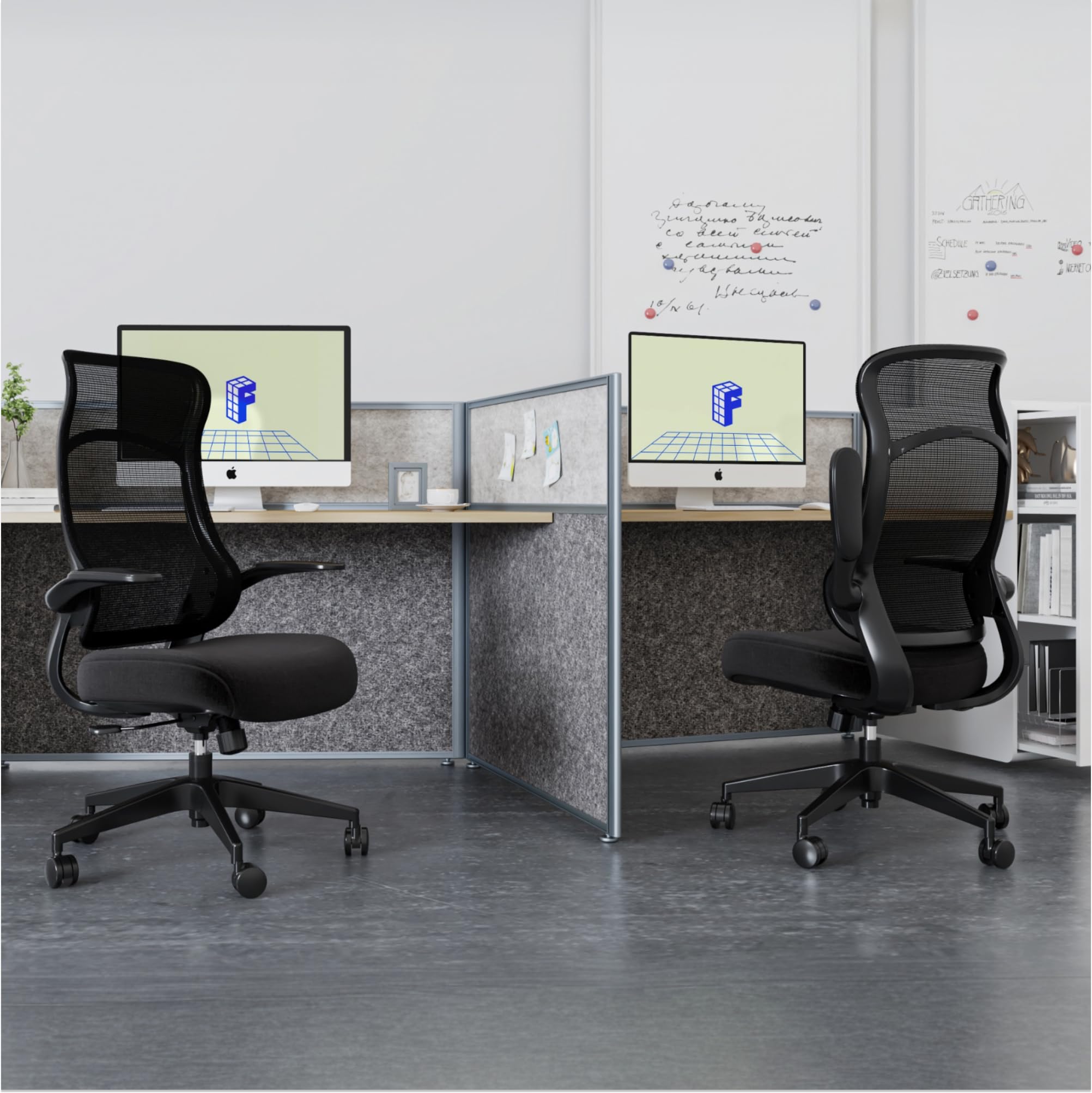 Snapklik.com : FLEXISPOT Comfy Office Chair For Heavy People, Executive ...