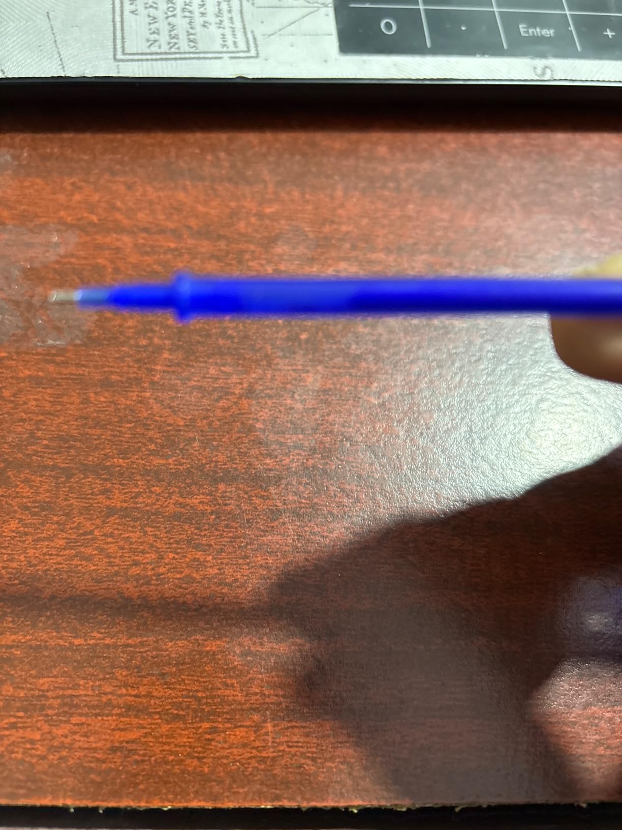 AARNASHOPPE Blue Ink Erasable Gel Pen Blue Ink Rollerball Pens Rub-Out ...