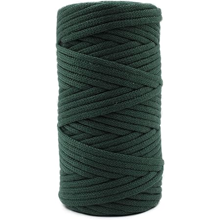 BOBBINY | Knitted Braided Crochet Macrame Acrylic Nylon Cord Thread for ...