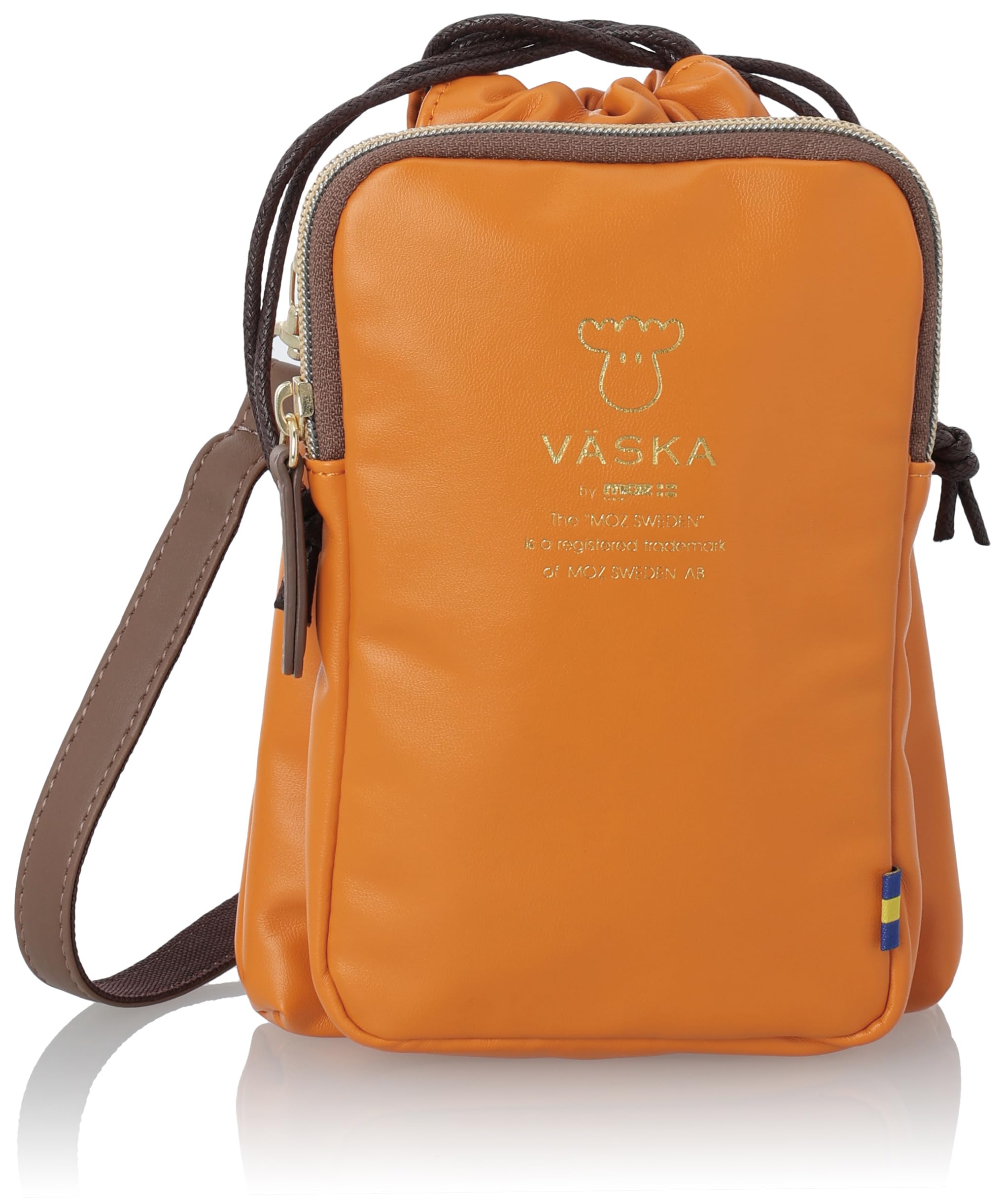 Amazon | [モズ] VASKA スマポシェ ミニ ショルダーバッグ ポシェット ファスナー 口金 合皮 PUレザー VS-0111 VASKA by ヴェスカ スマポシェ・口金 ...