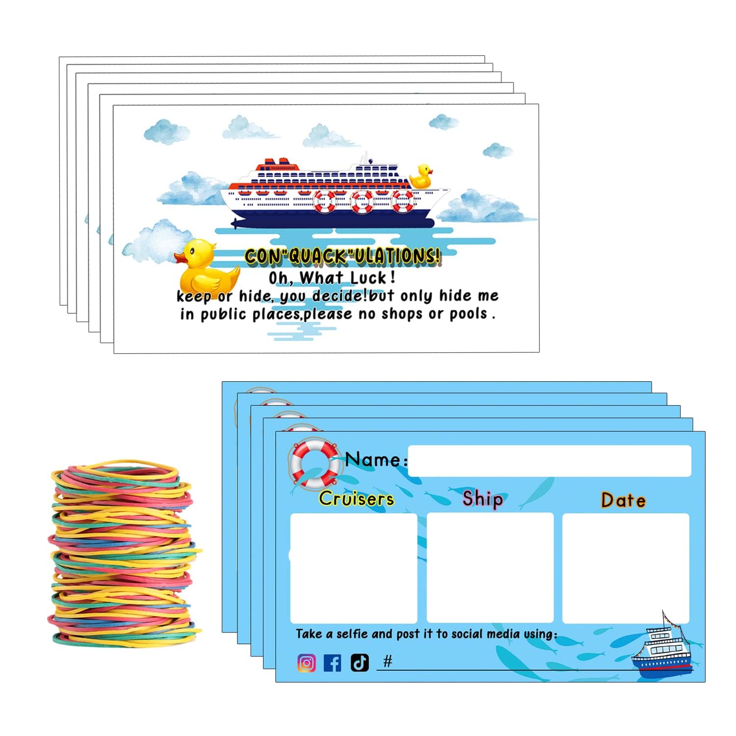 Amazon.com : Duck Tags, Duck Tag for Cruising, Cruising Rubber Duck ...