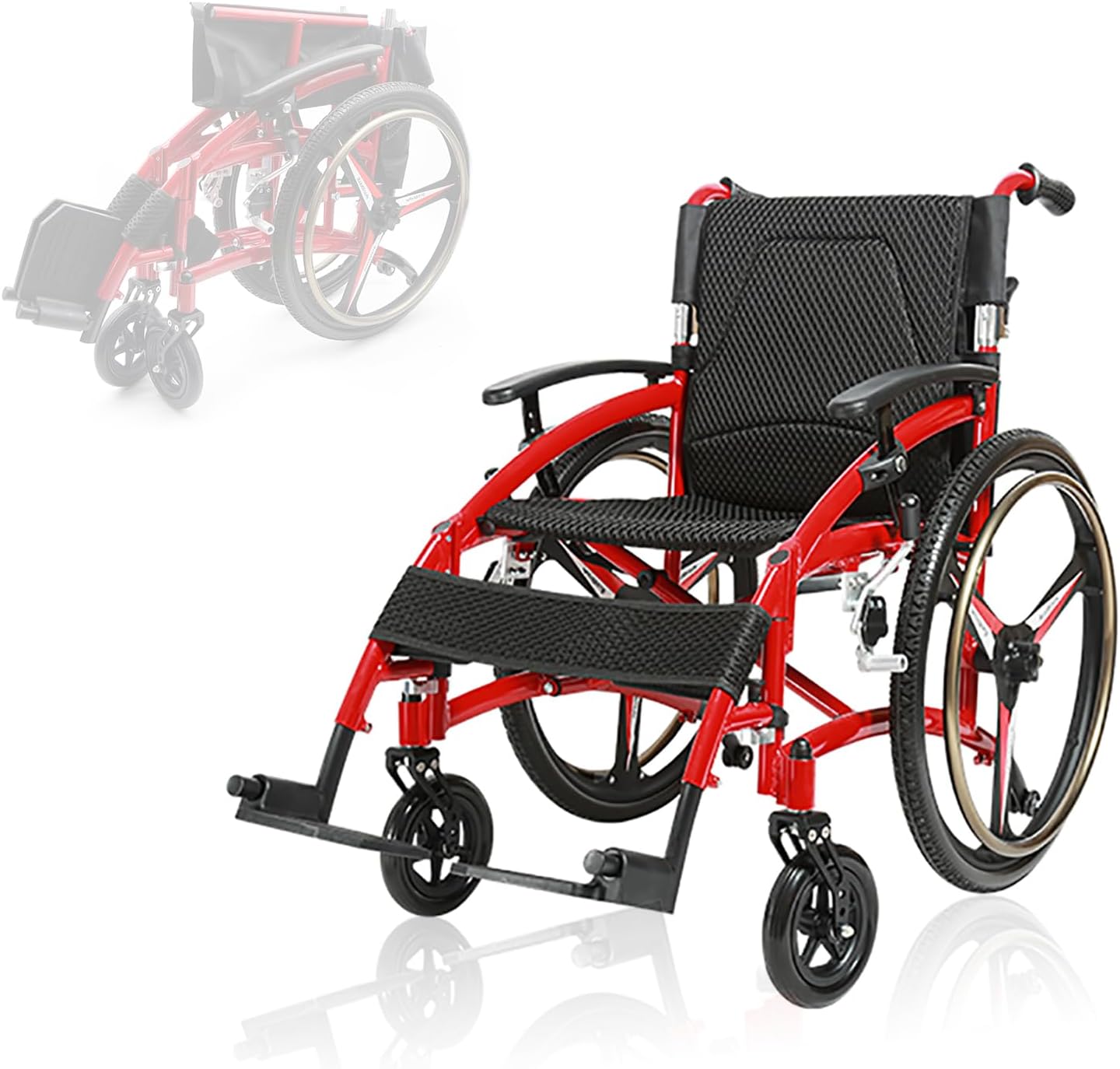 Amazon.com: Wheelchairs for Adults, Ultra Lightweight Magnesium ...