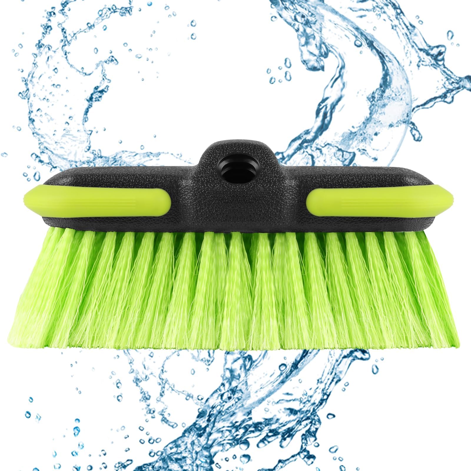 Amazon.com: Car Wash Brush Head with Soft Bristle, Car Cleaning Brush ...