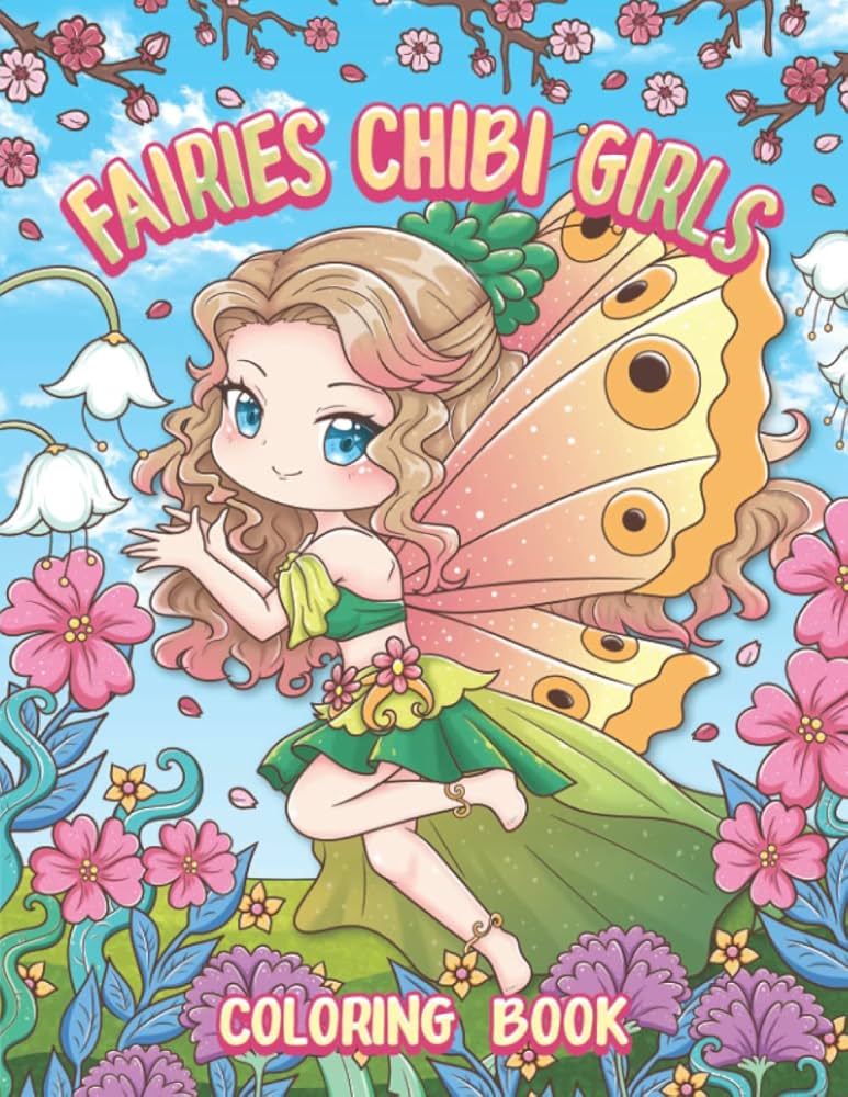 kid fairy coloring pages