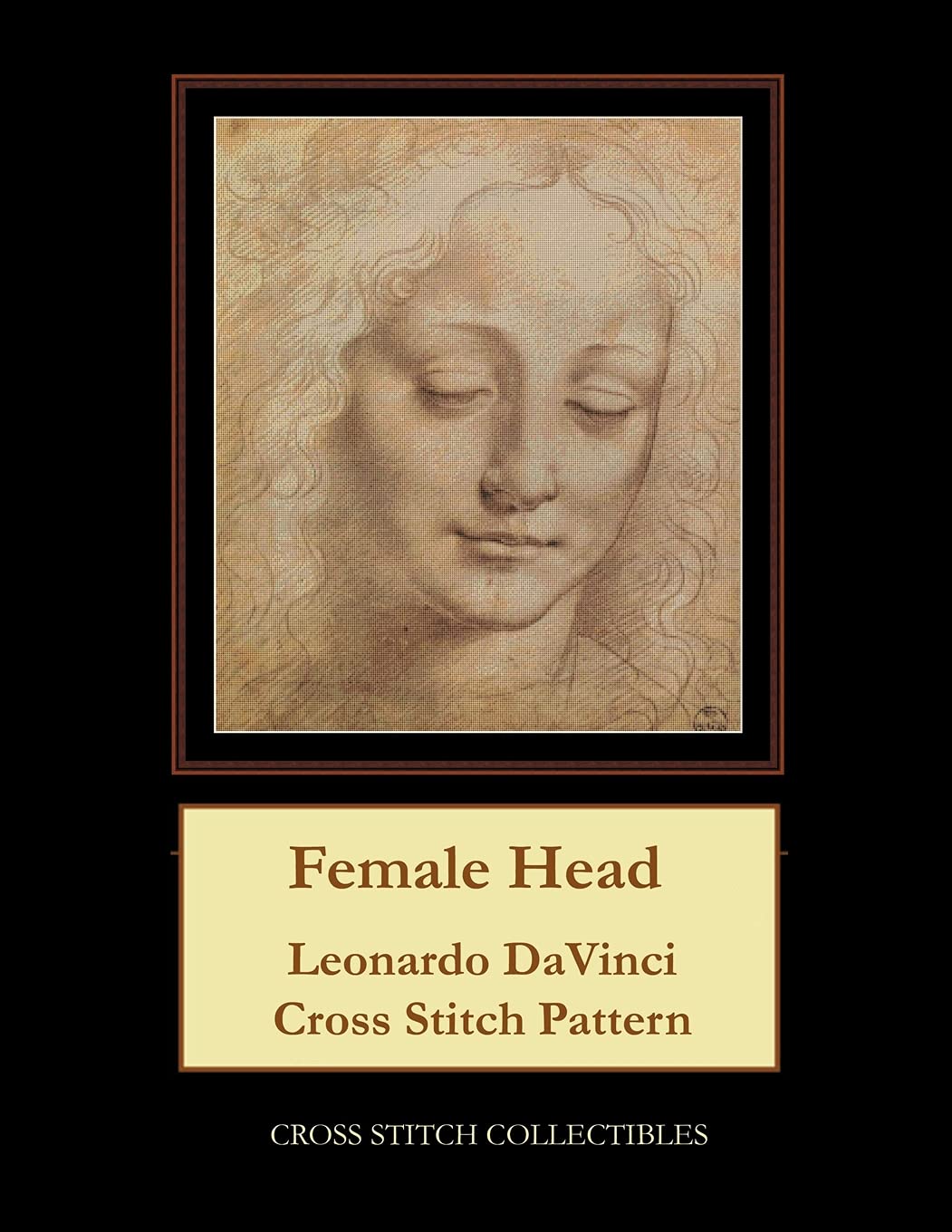 Amazon.com: Female Head: Leonardo DaVinci Cross Stitch Pattern ...