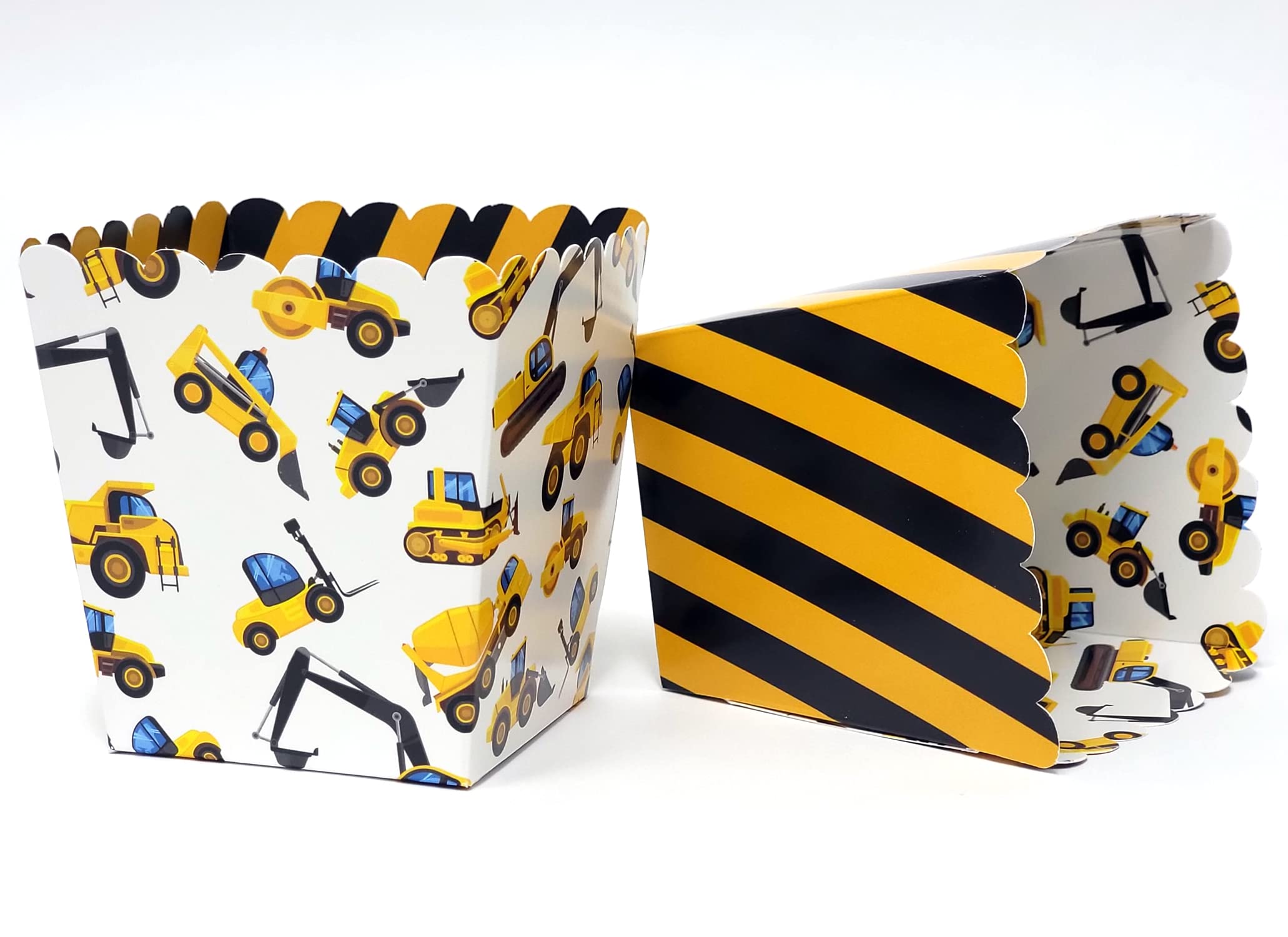 Buy Construction Party Favor Snack Boxes for Kids Birthday Party ...