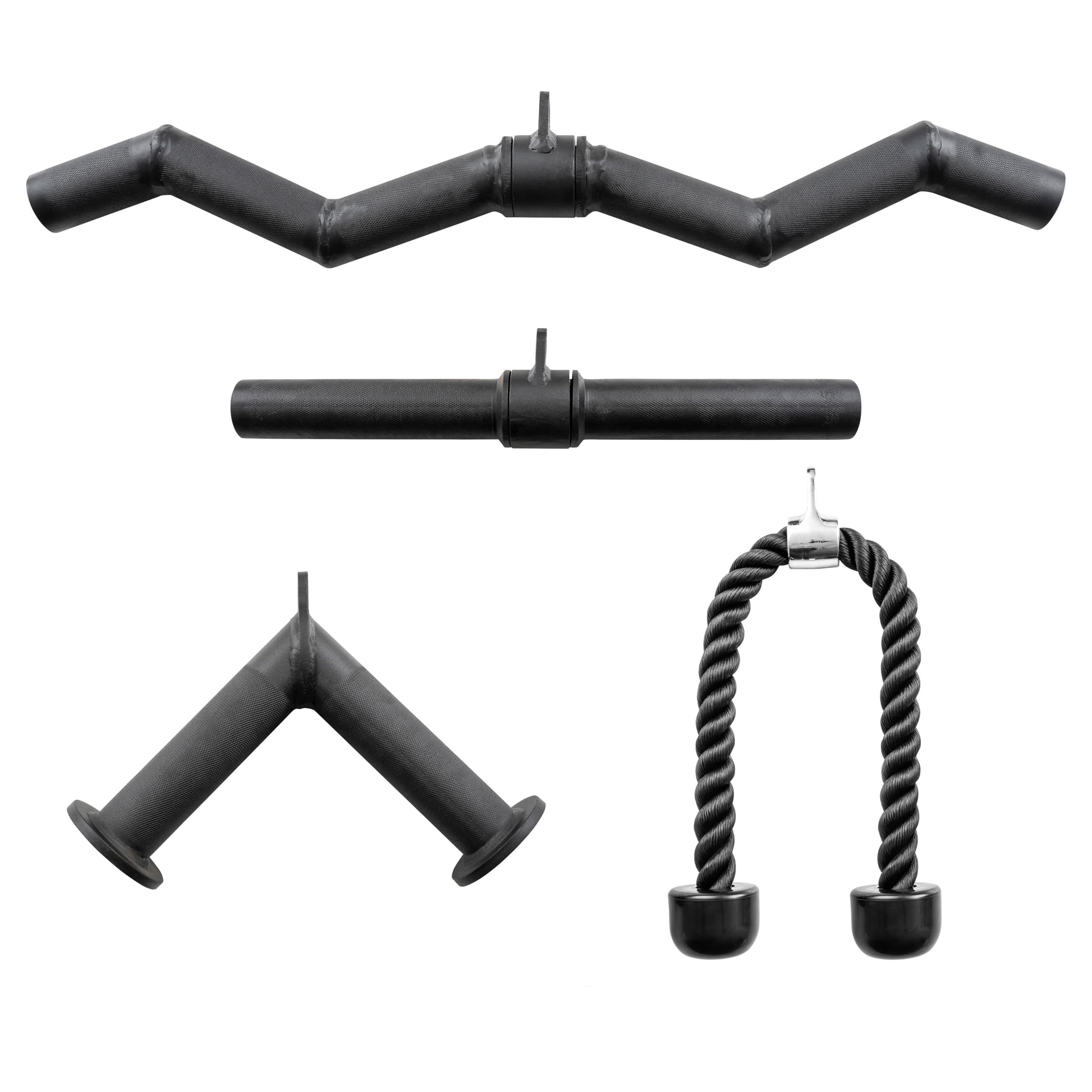 Amazon.com : POWRON Fat Grip Cable Machine Attachments, Tricep Press ...