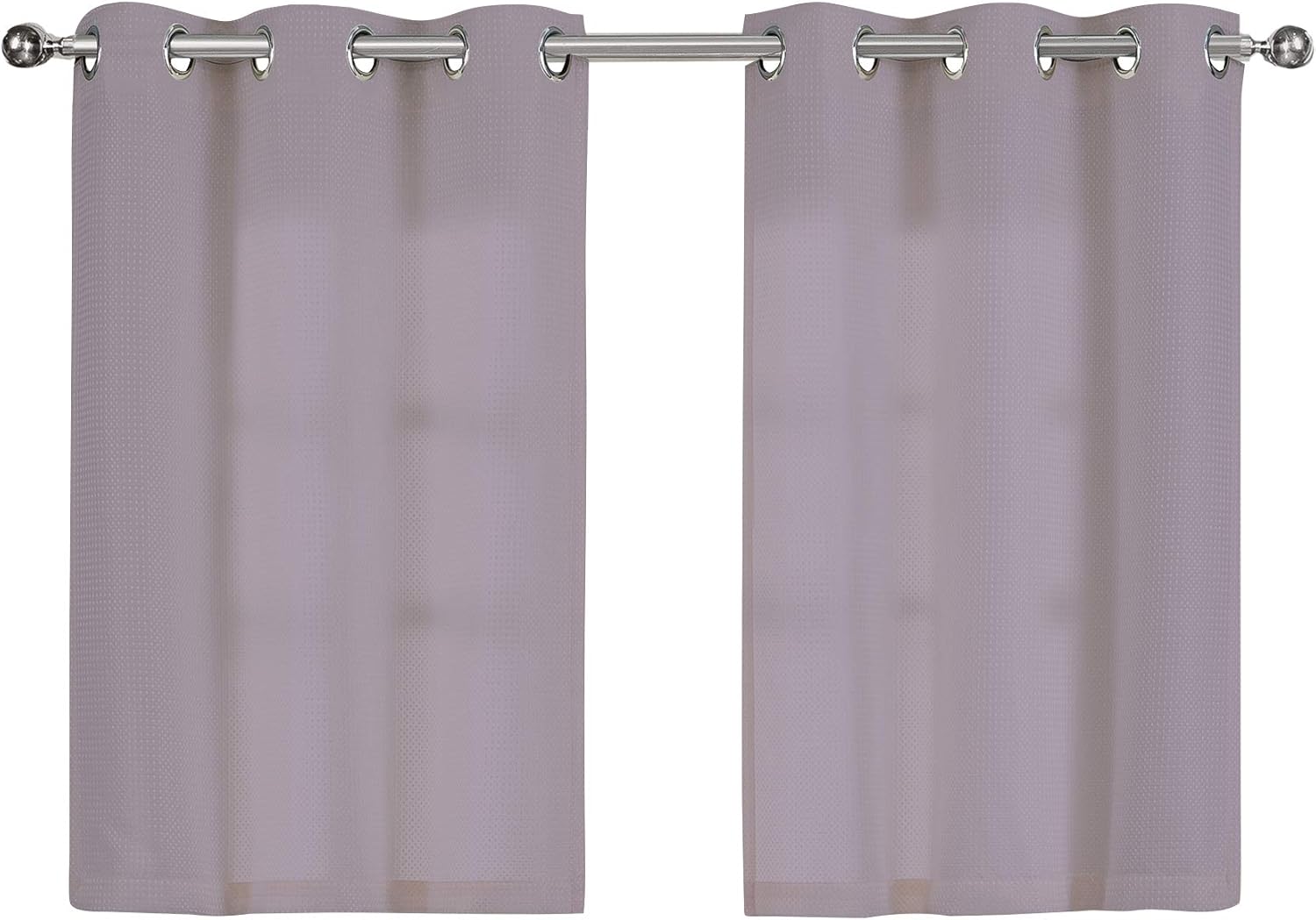 Amazon.com: SureFit Home Décor Hookless Waffle Window Set (Includes 2 ...