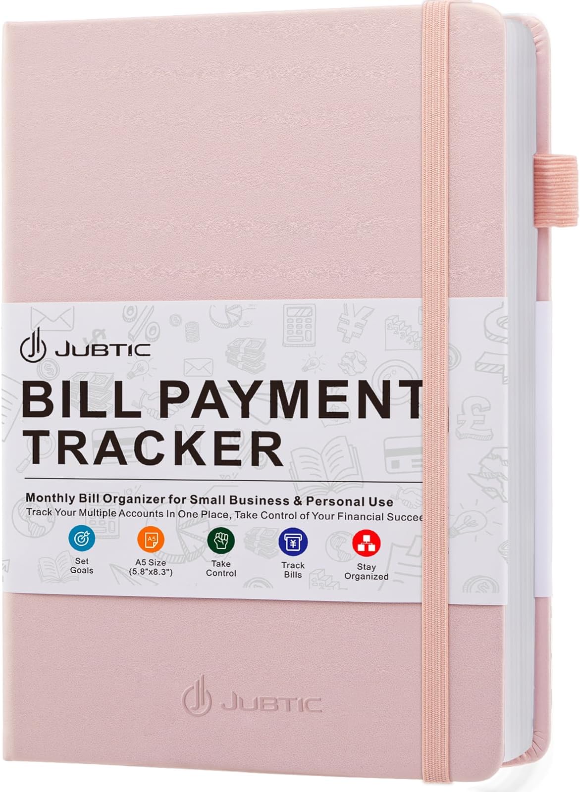 Amazon.com : JUBTIC Bill Tracker Notebook, Bill Payment Tracker Monthly ...