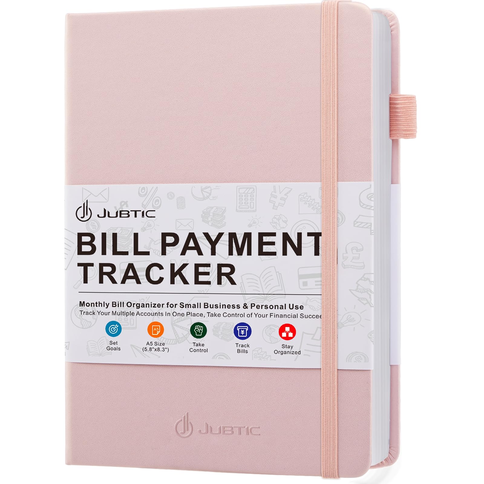 Amazon.com : JUBTIC Bill Tracker Notebook, Bill Payment Tracker Monthly ...