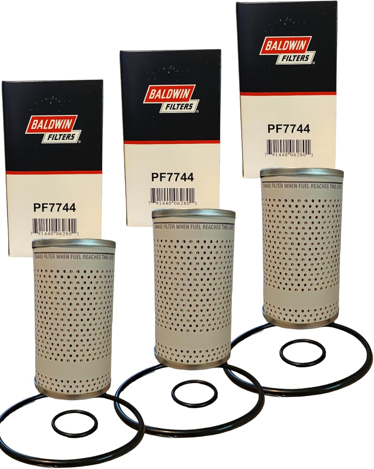 Amazon.com: PF7744 Fuel Filter Water separator Compatible FF5369W ...
