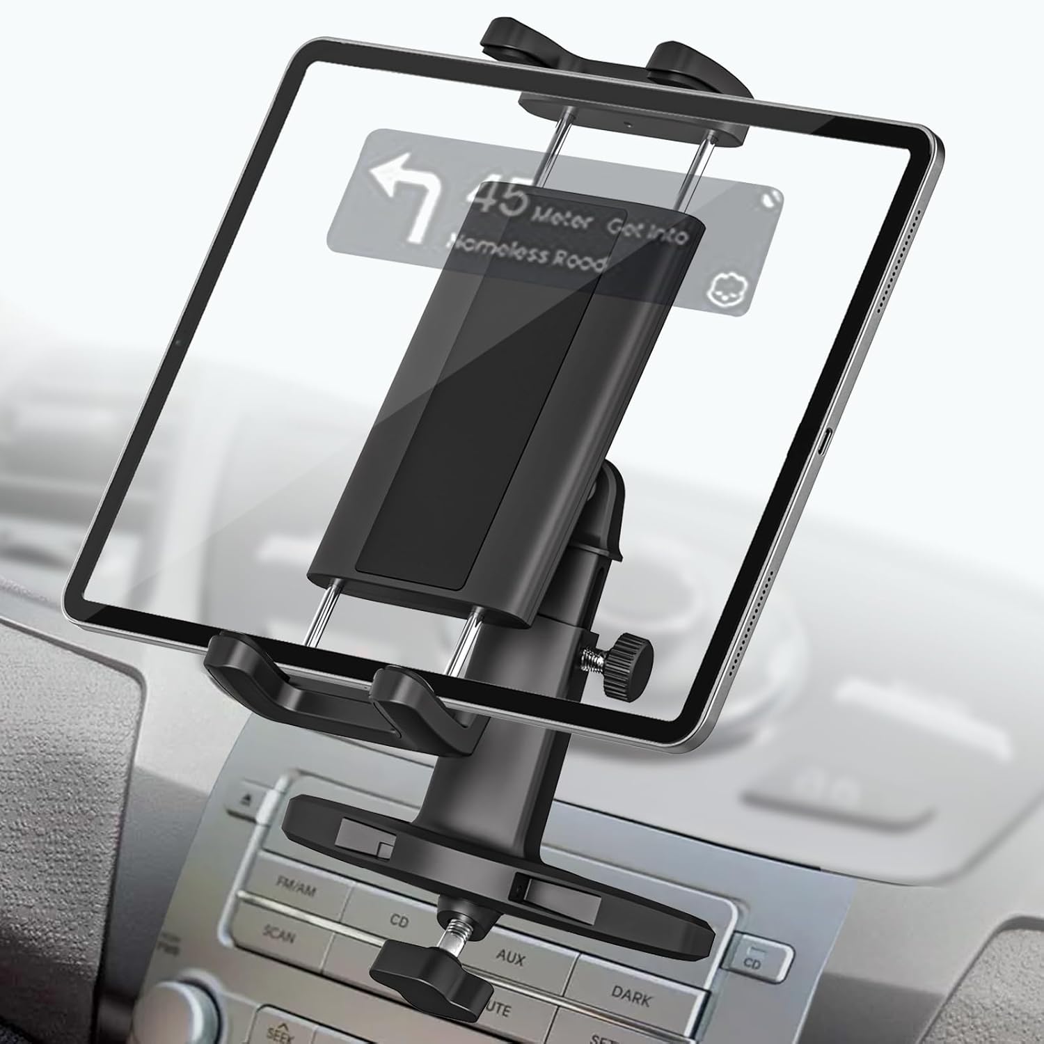 Amazon.com: Kolasels CD Slot Tablet Car Mount - Height Adjustable, 360 ...