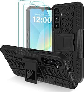 Amazon.com: Iokmax for Samsung Galaxy A16 5G Case with 2 Pack Screen Protector,Military Grade ...