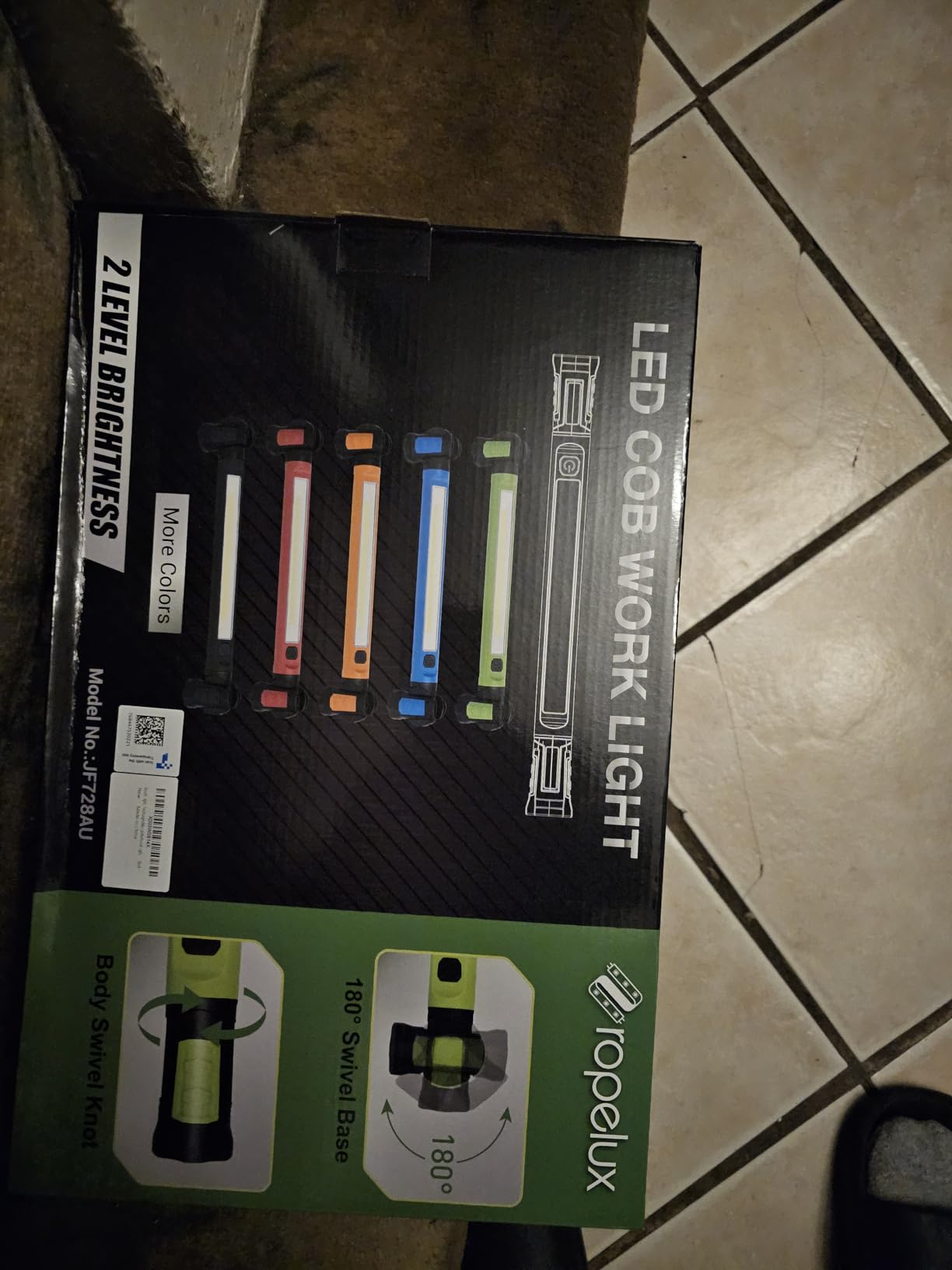 Work Light, 2500LM Ultra Bright, 5200mAh Rechargeable LED Work Lights ...